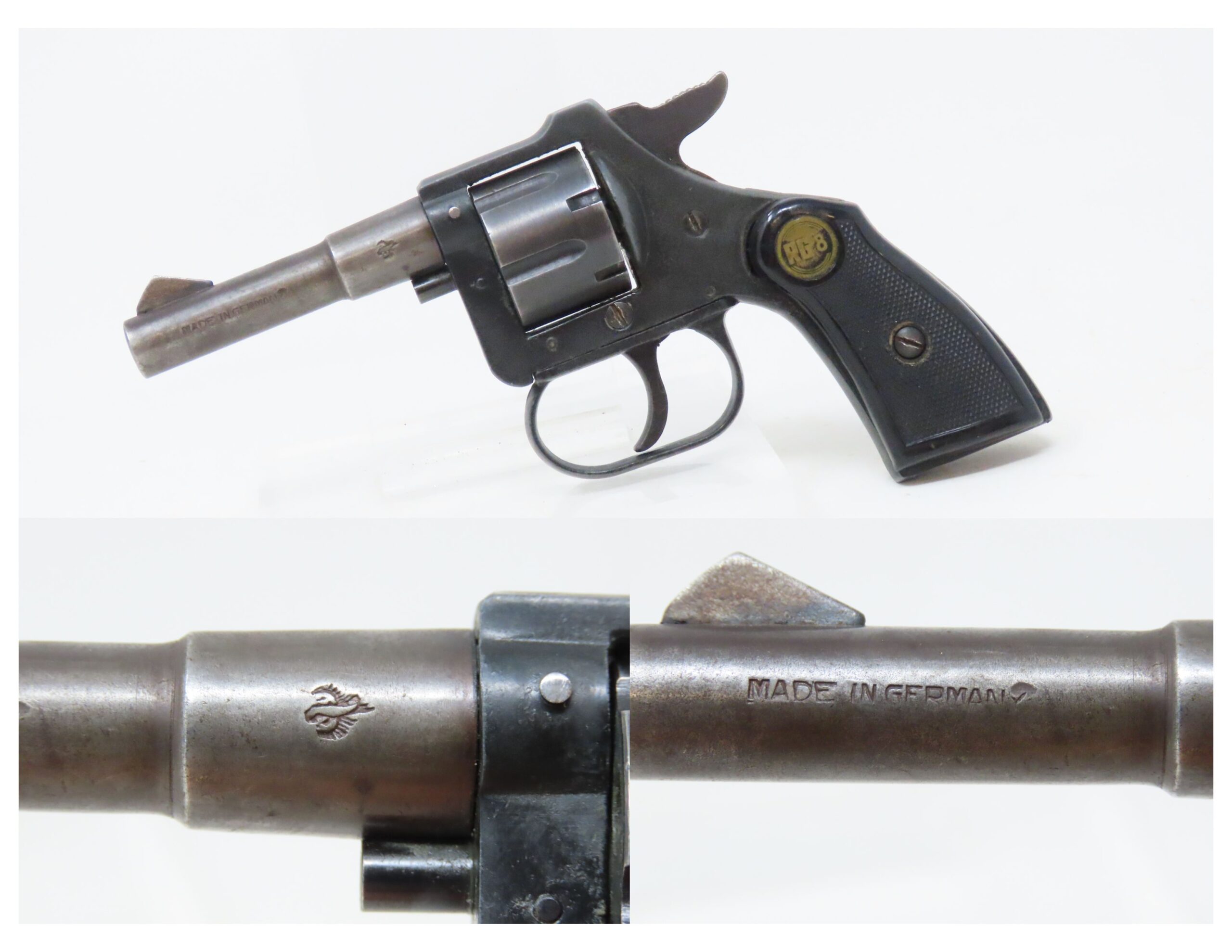 Rohm Model RG8 Revolver 10.10 C&RAntique001 | Ancestry Guns