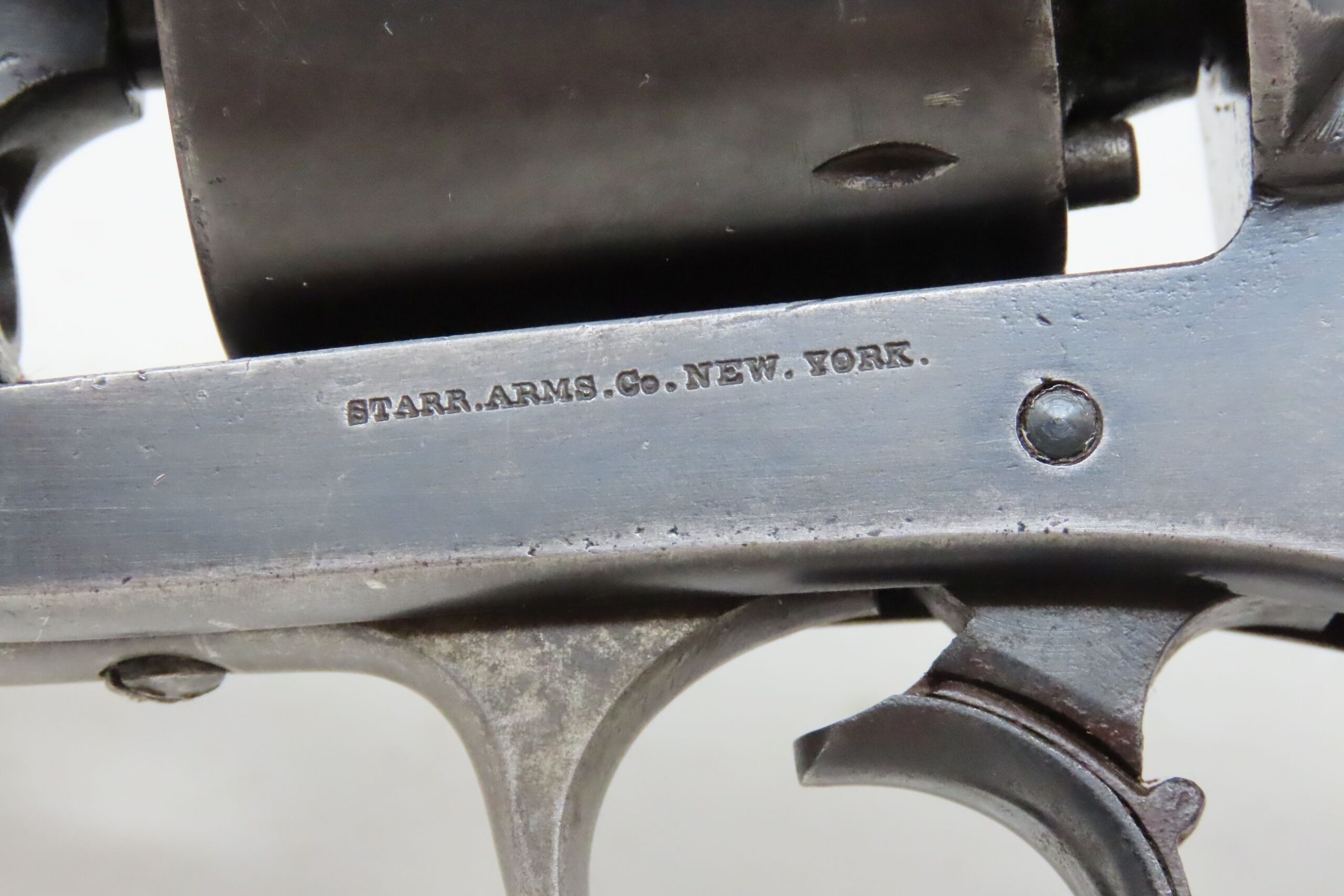 Starr Arms Co. Model 1858 Double Action Army Revolver 5.4 C&RAntique006 ...