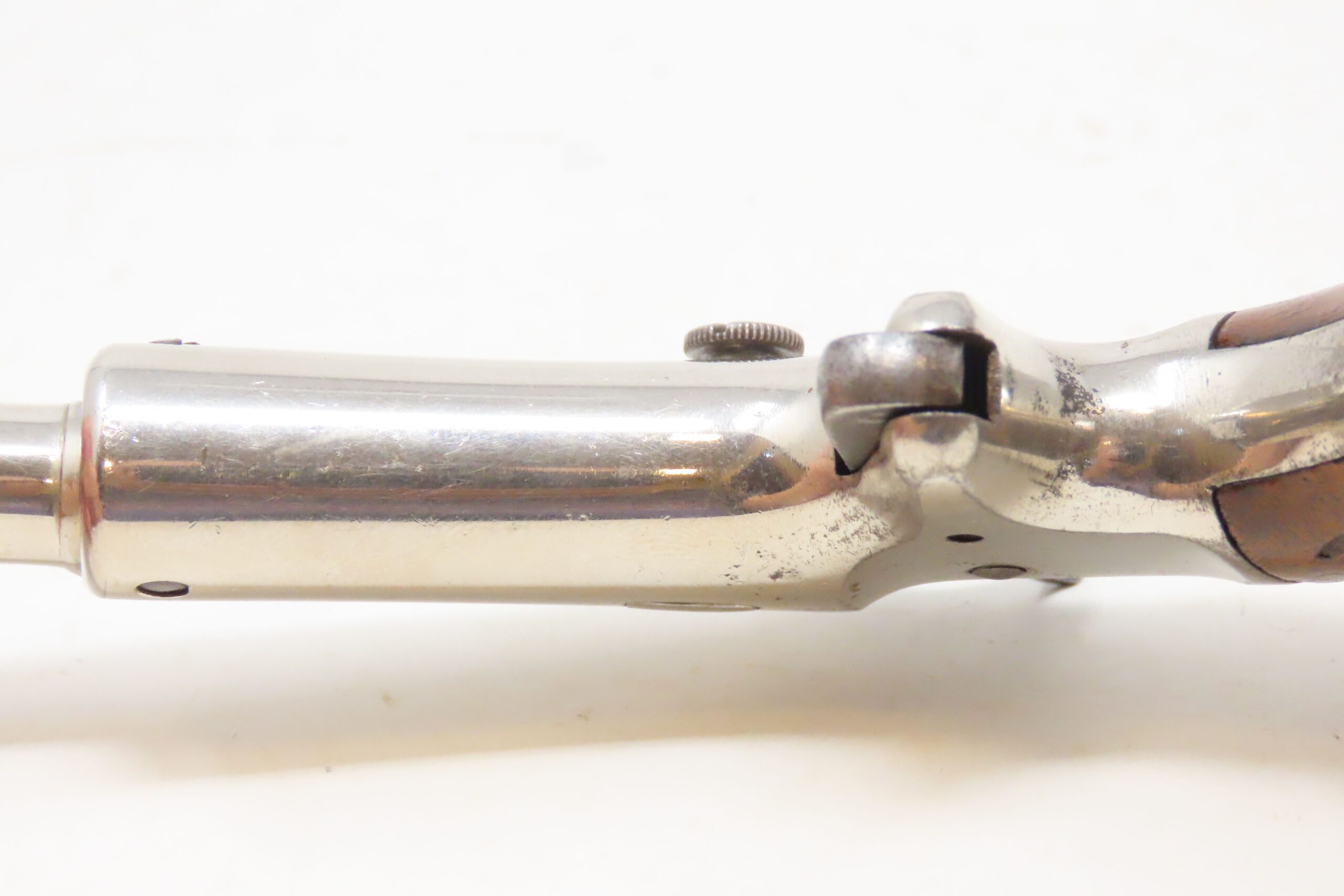 Stevens Tip Up Single Shot Spur Trigger Pistol 9.19 C&RAntique012 ...