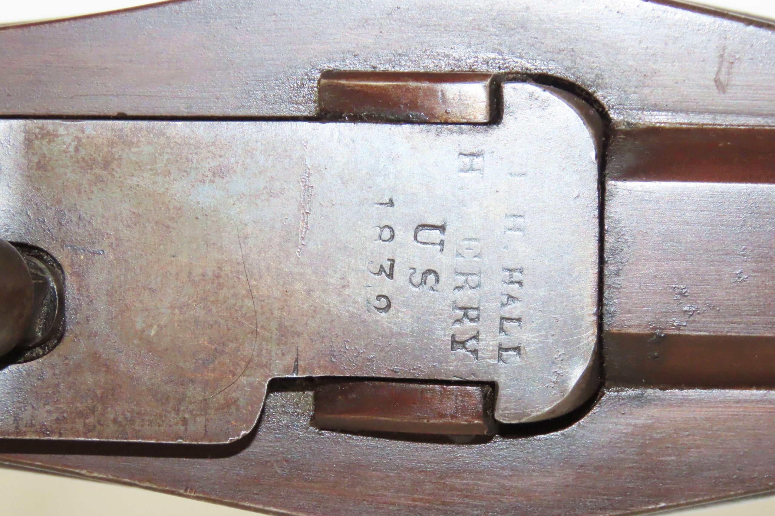 U.S. Harpers Ferry Model 1819 Hall Breech Loading Percussion Conversion ...