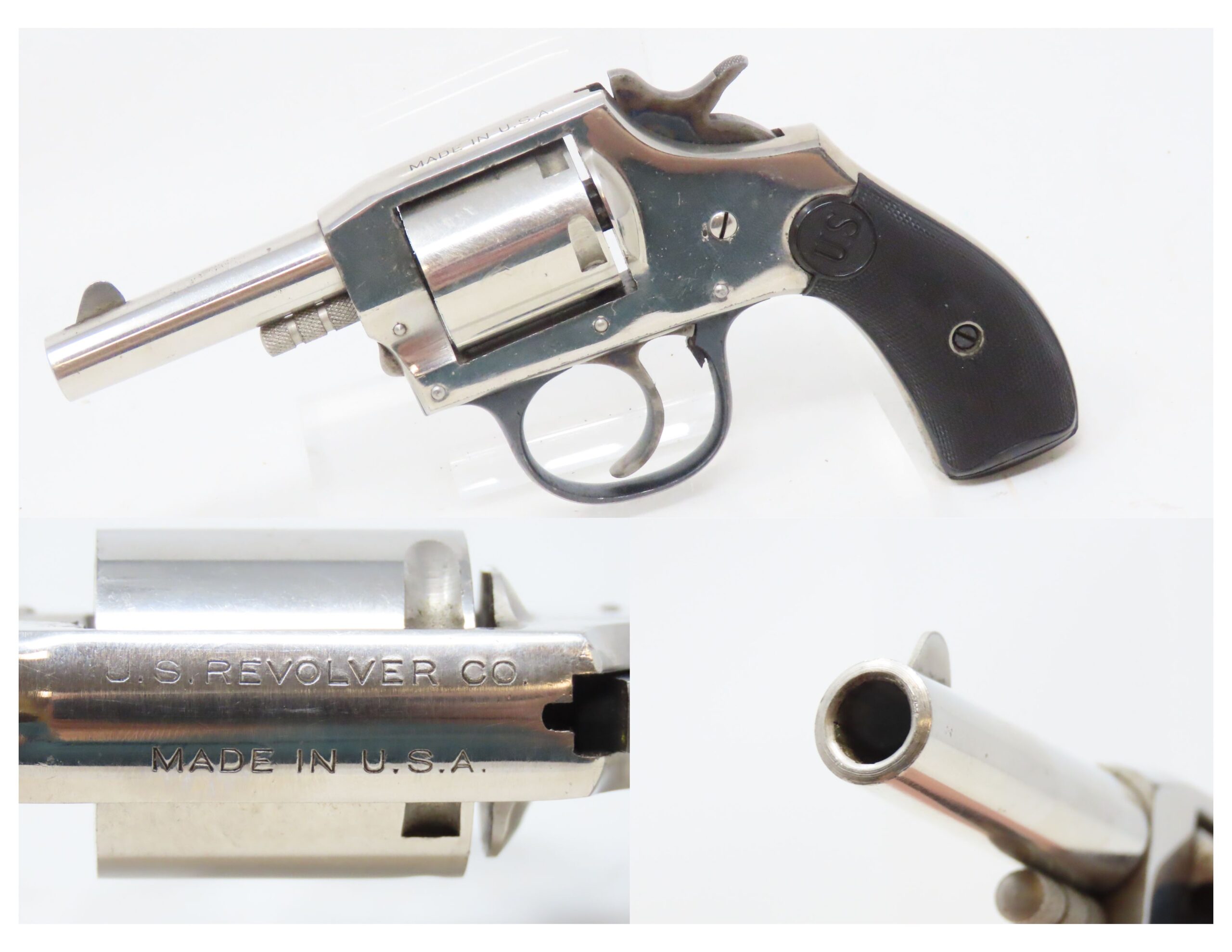 U.S. Revolver Co. Small Frame Double Action Revolver 9.20 C&RAntique001 ...