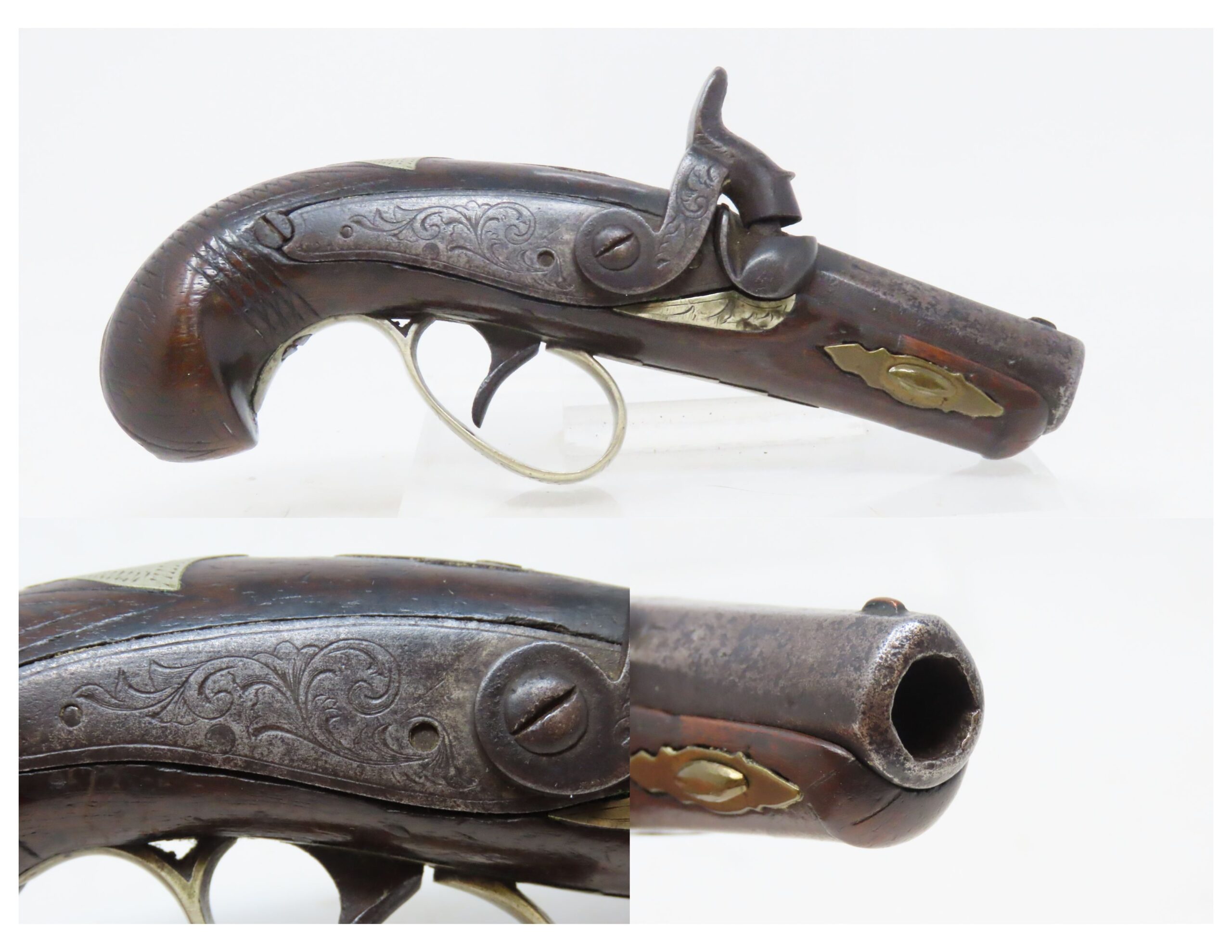 Belgian Derringer Pistol 10.6 C&RAntique001 | Ancestry Guns