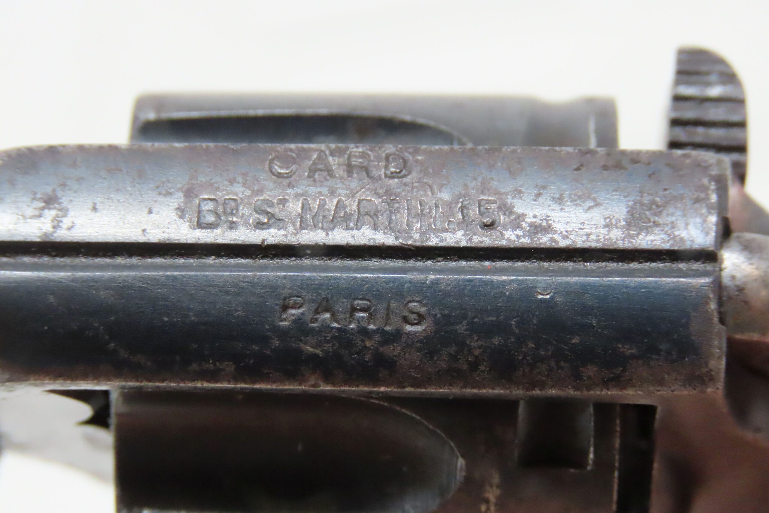 Belgian Folding Trigger Double Action Revolver 9.20 C&RAntique010 ...