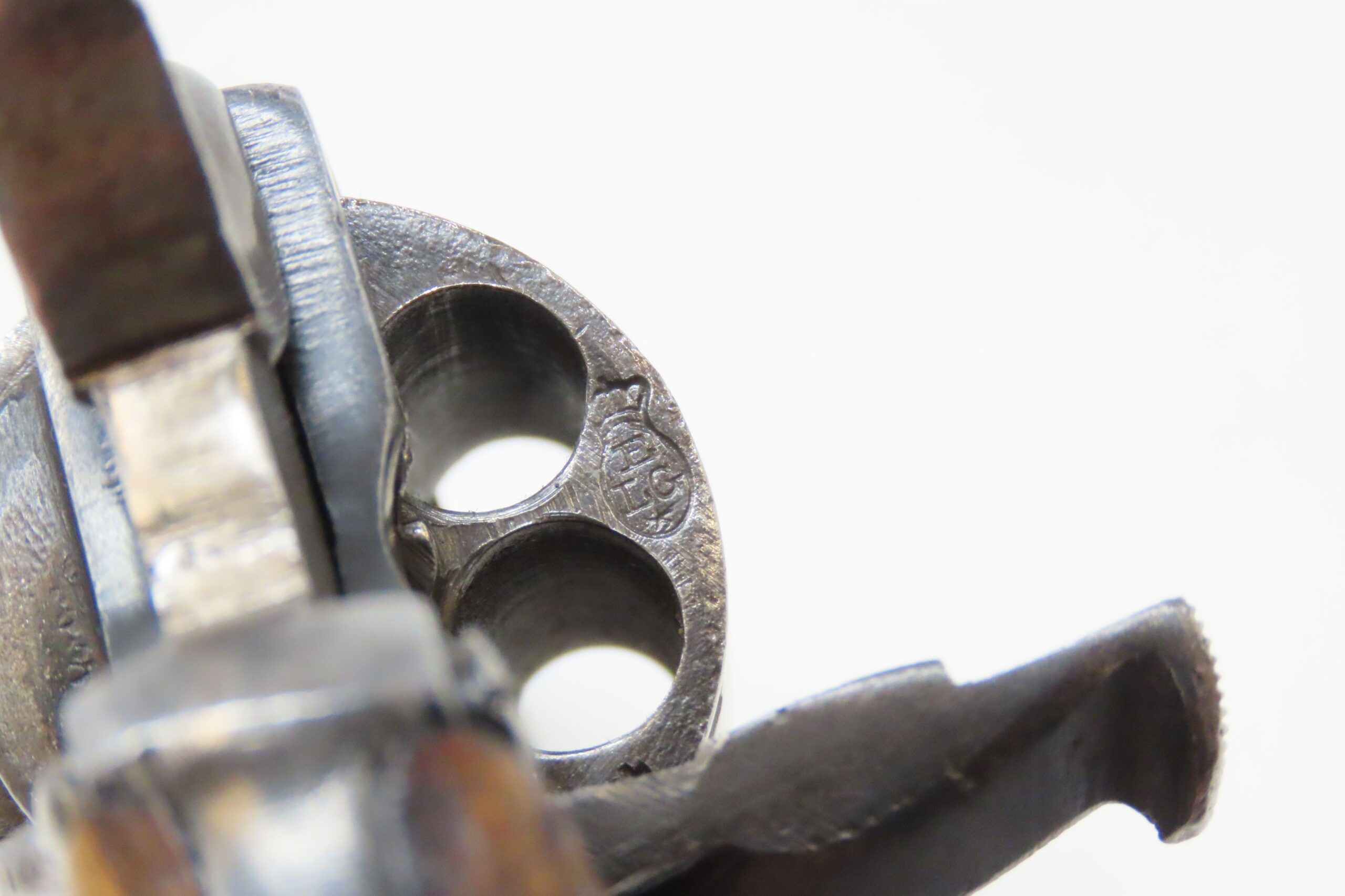 Belgian Folding Trigger Double Action Revolver 9.20 C&RAntique017 ...