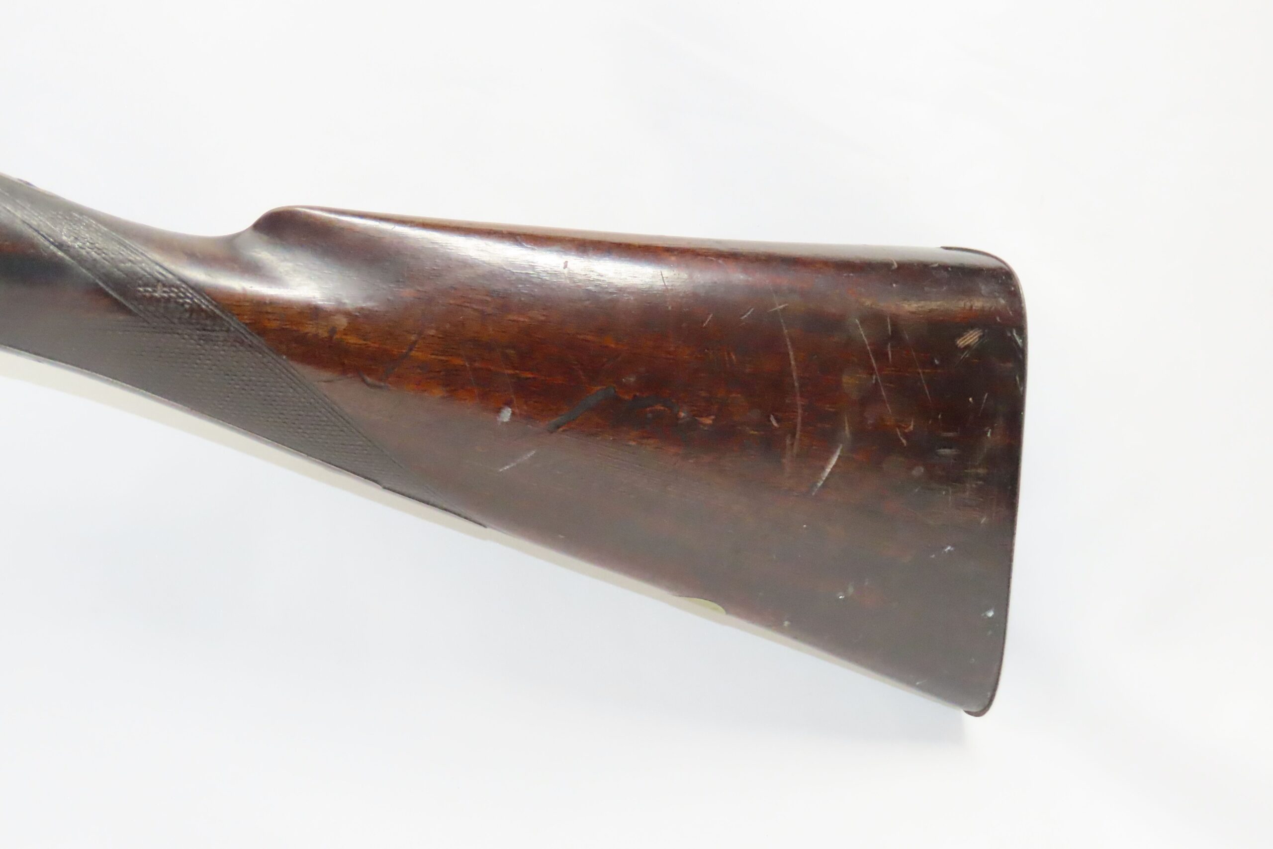 British Pyne Double Barrel percussion Shotgun 12.21 C&RAntique003 ...