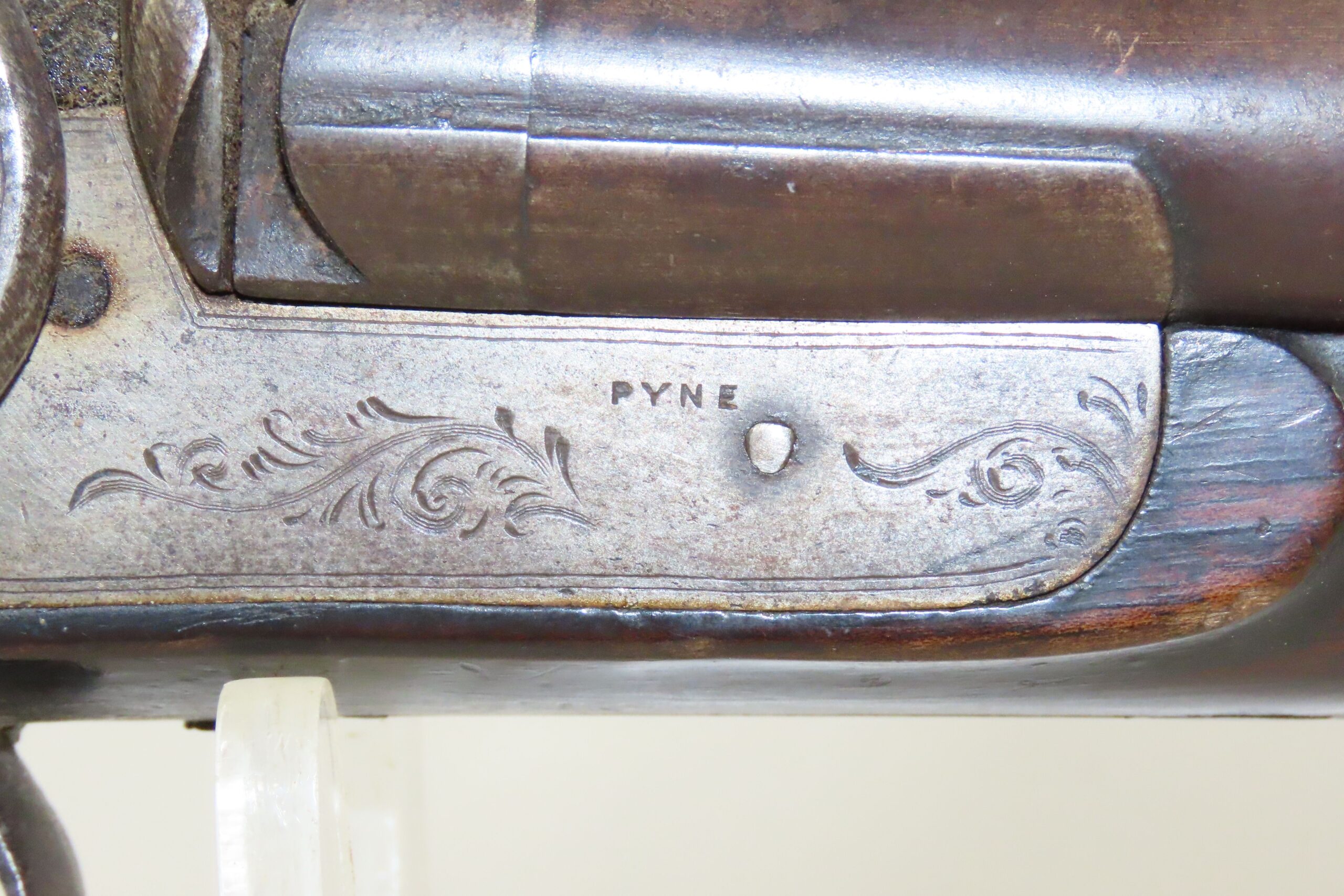 British Pyne Double Barrel percussion Shotgun 12.21 C&RAntique014 ...