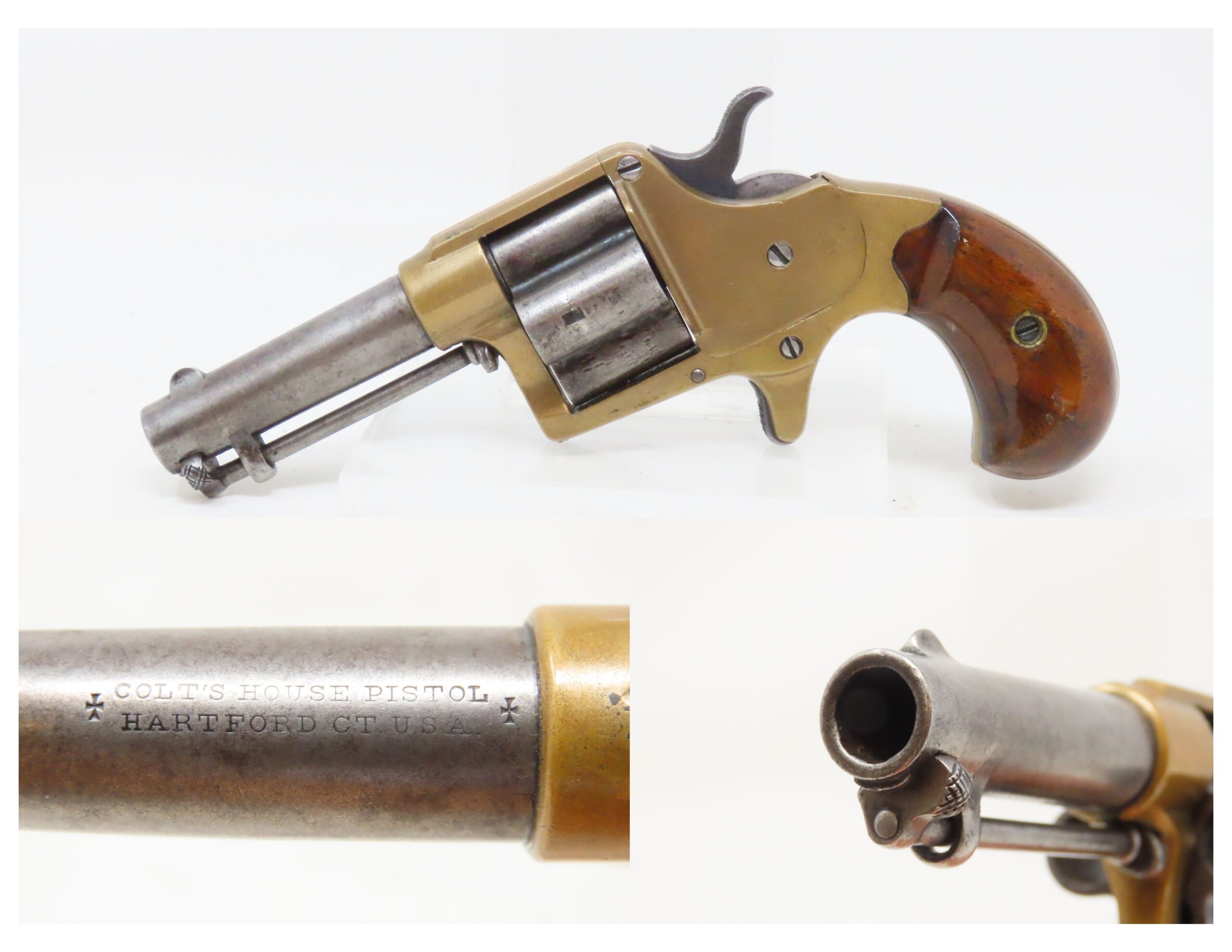 Colt House Model Cloverleaf Revolver 8.28 C&RAntique001 | Ancestry Guns