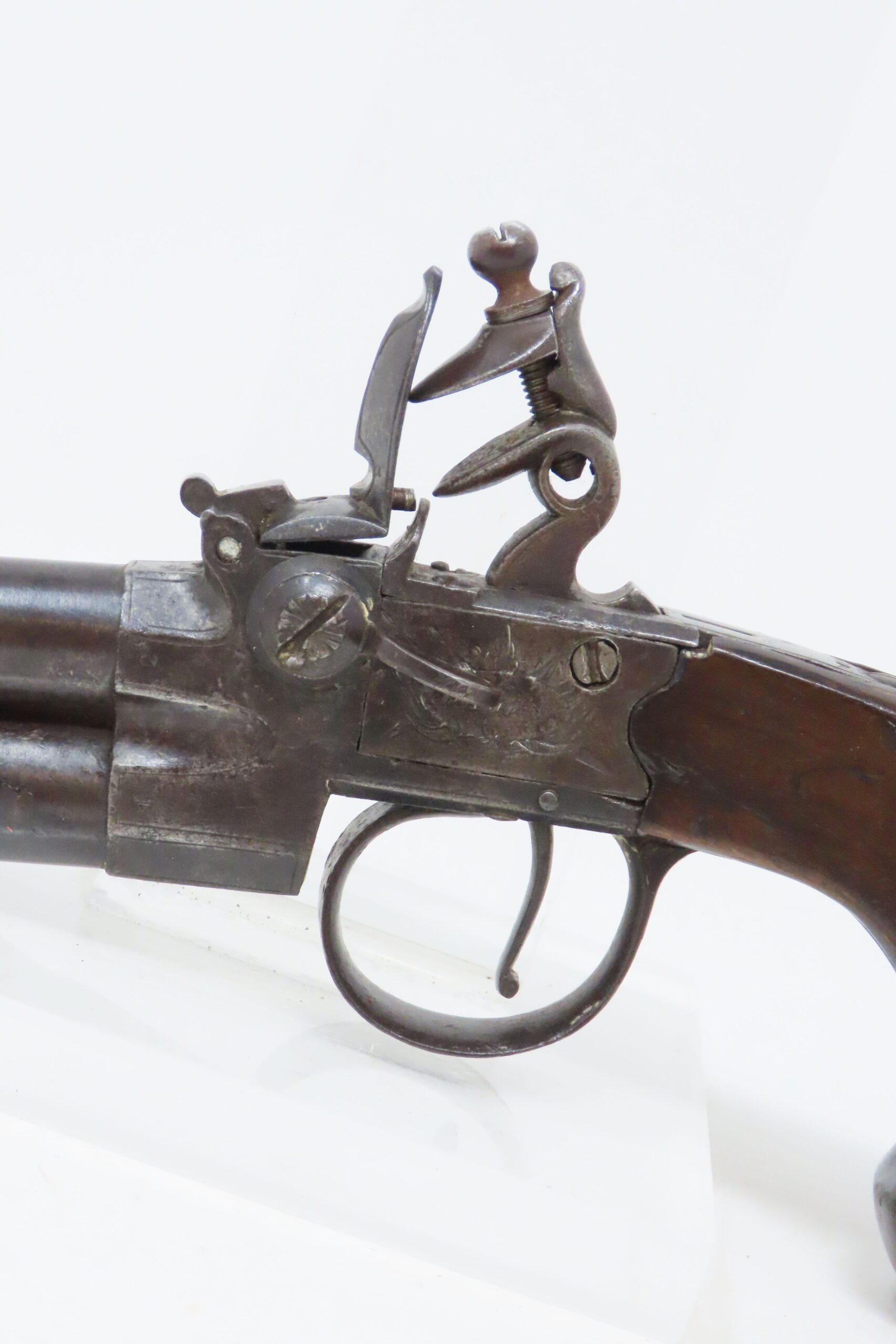 Dawes London Boxlock Flintlock Pistol 9.28 C&RAntique004 | Ancestry Guns