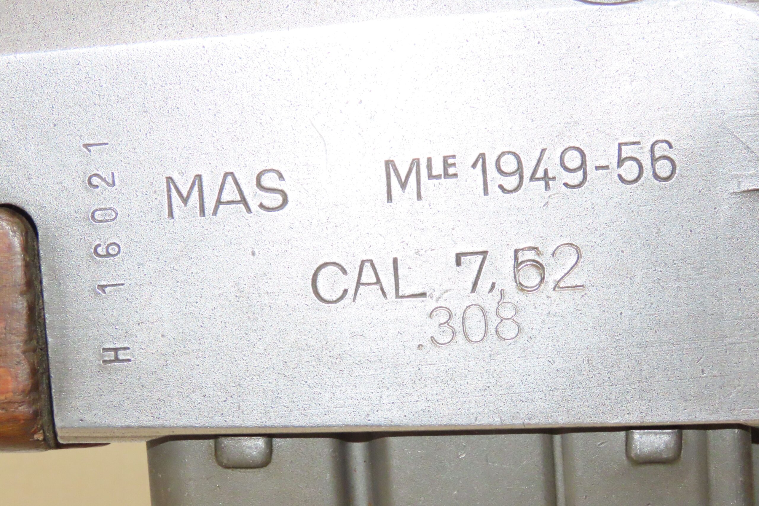 French MAS Model 1949-56 308 SN H-16021 12.8 C&RAntique007 | Ancestry Guns