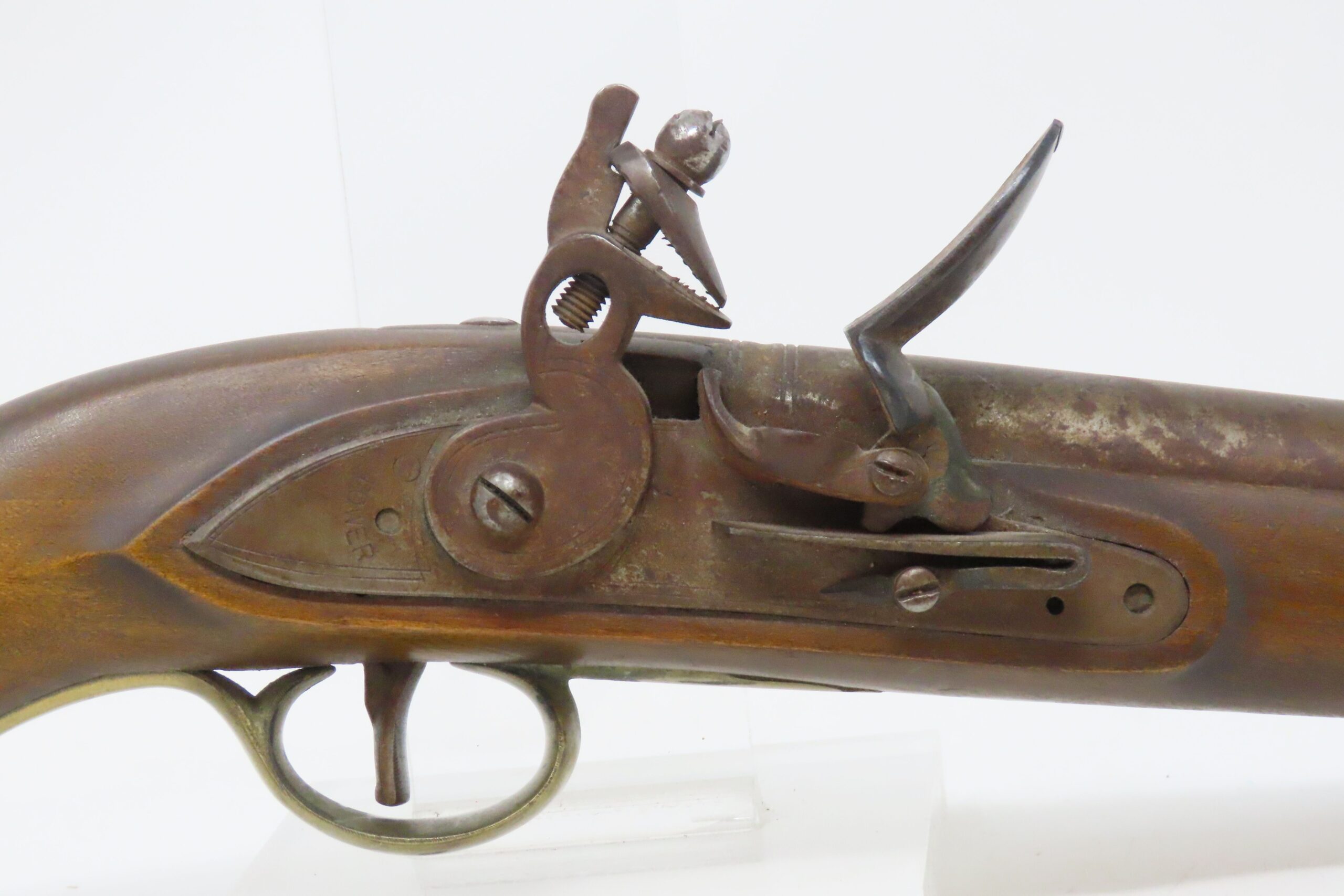 Japanese Reproduction Tower Flintlock Pistol 8.31 C&RAntique004 ...