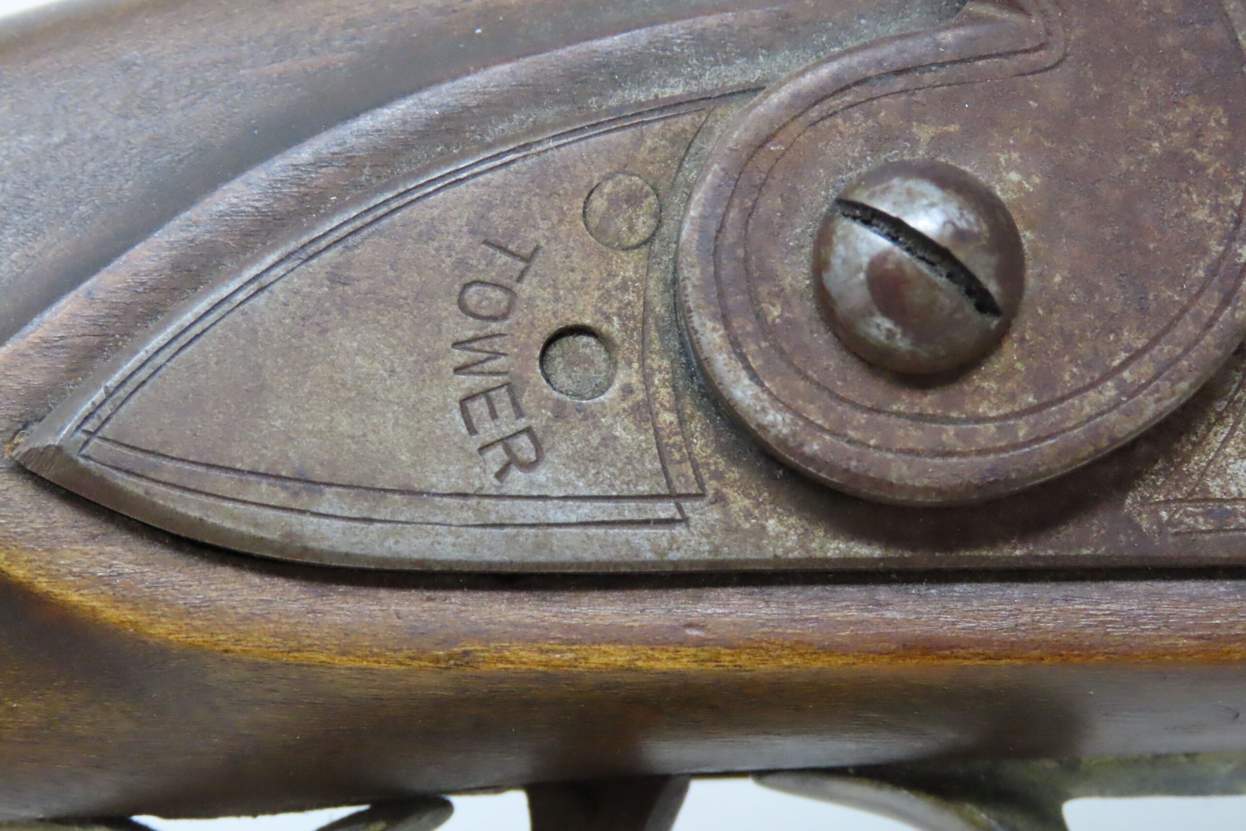 Japanese Reproduction Tower Flintlock Pistol 8.31 C&RAntique006 ...