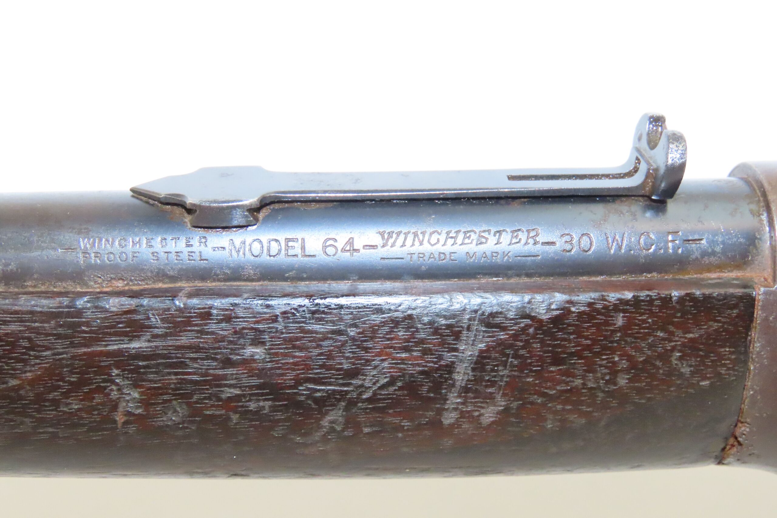 Pre WWII Winchester Model 64 Lever Action Rifle 11.8 C&RAntique006 ...