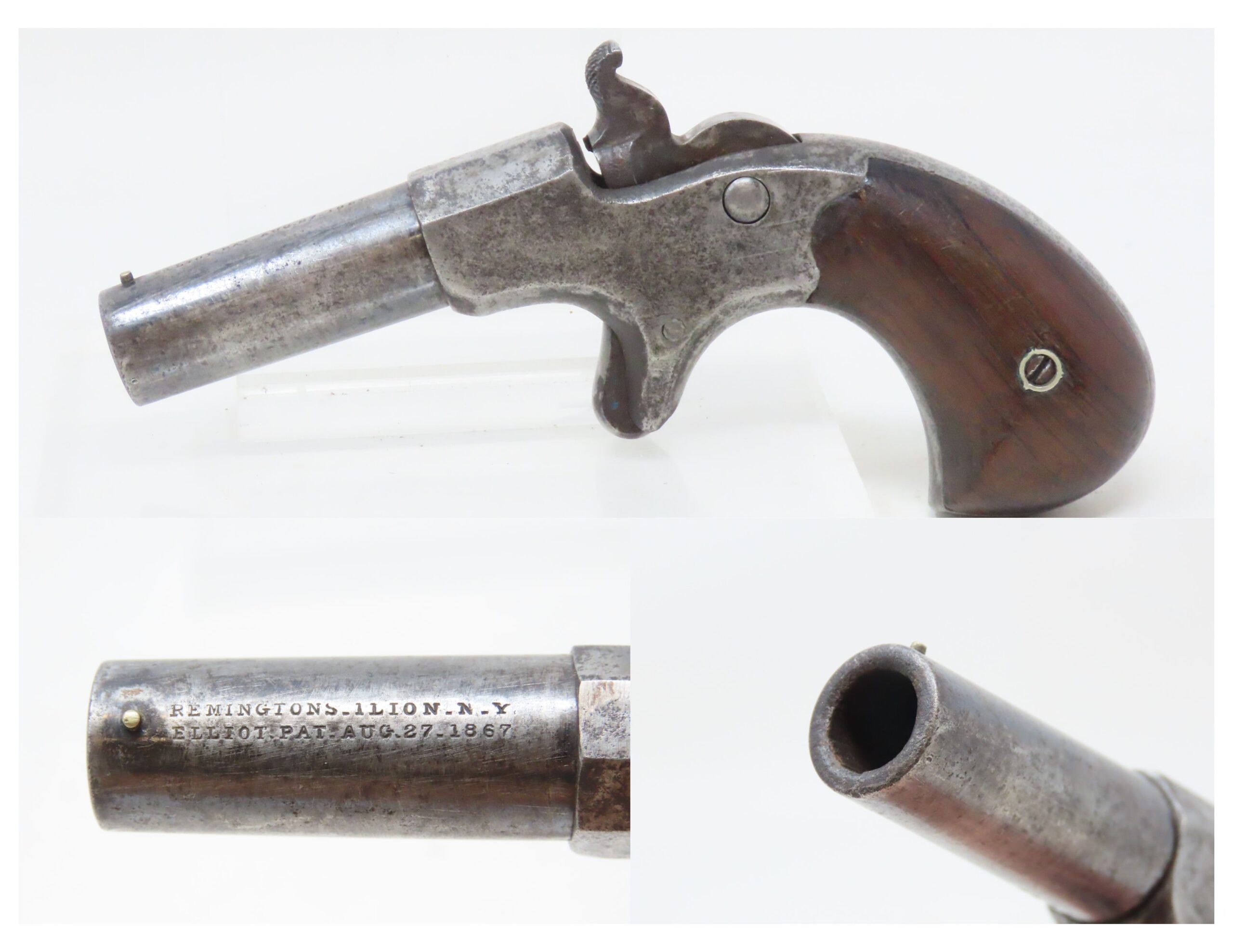 Remington Elliot Derringer 9.20 C&RAntique001 | Ancestry Guns