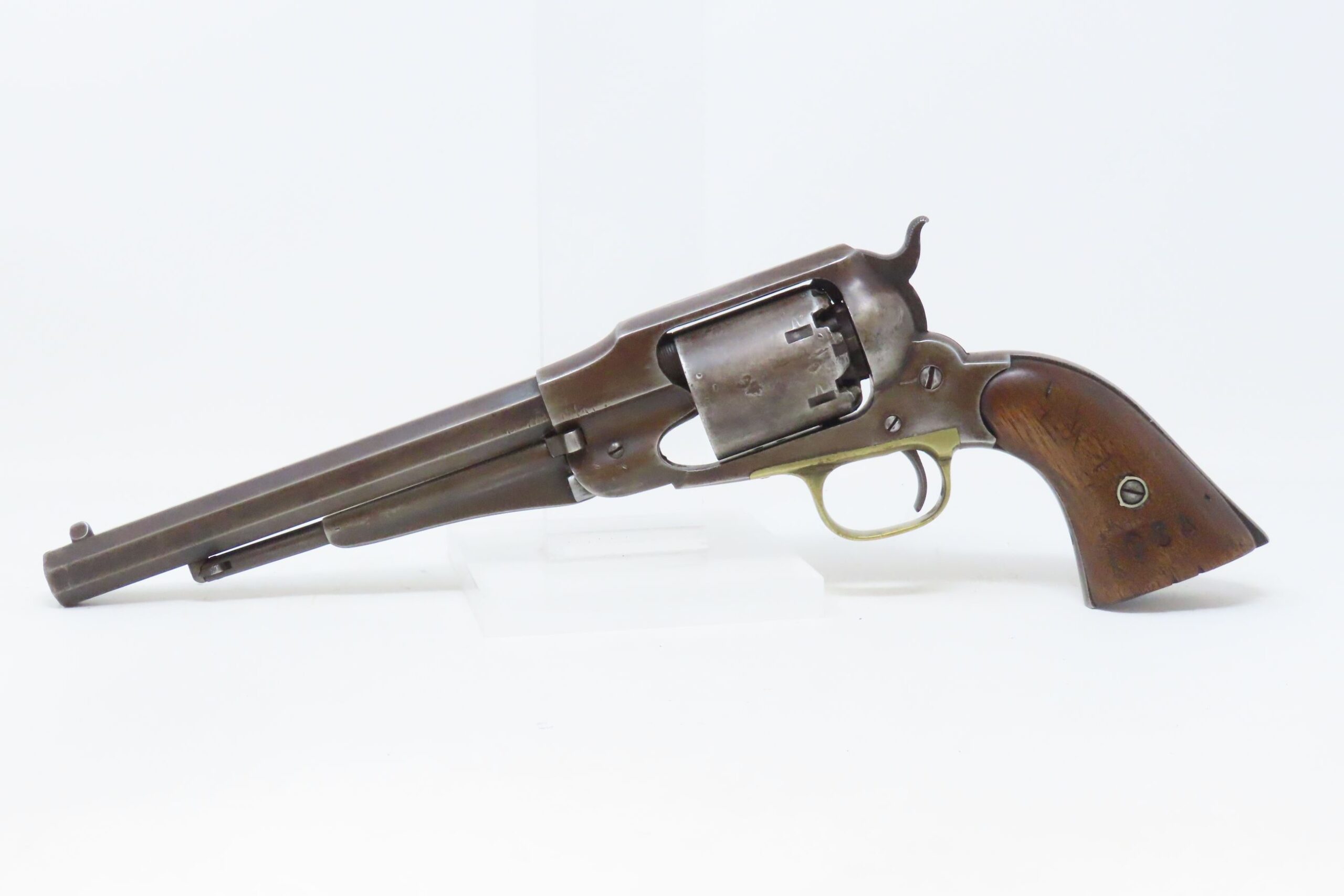 Remington New Model Army Revolver 5.4 C&RAntique002 | Ancestry Guns