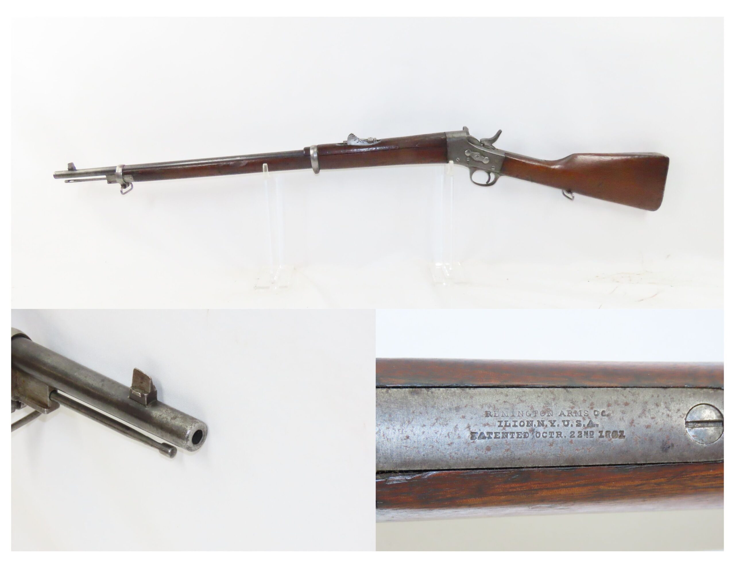 Remington Rolling Block Rifle 11.29 C&RAntique001 | Ancestry Guns