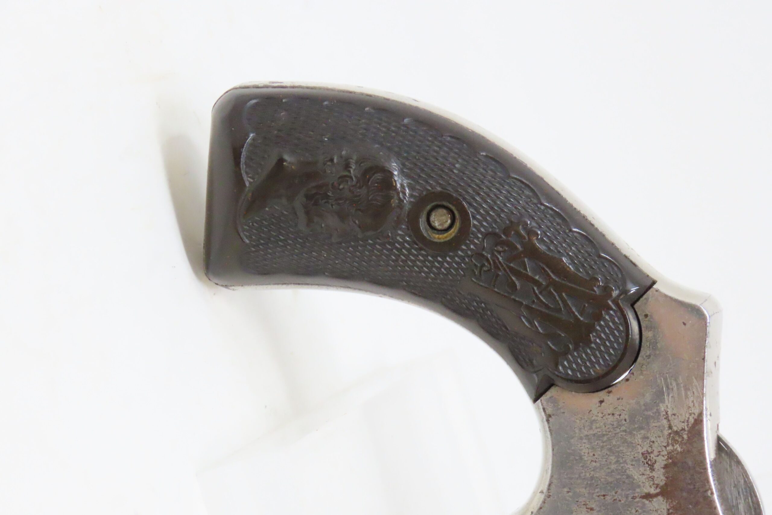 Shattuck Unique Model Revolver with Martyred Presidents Grips 9.15 C ...