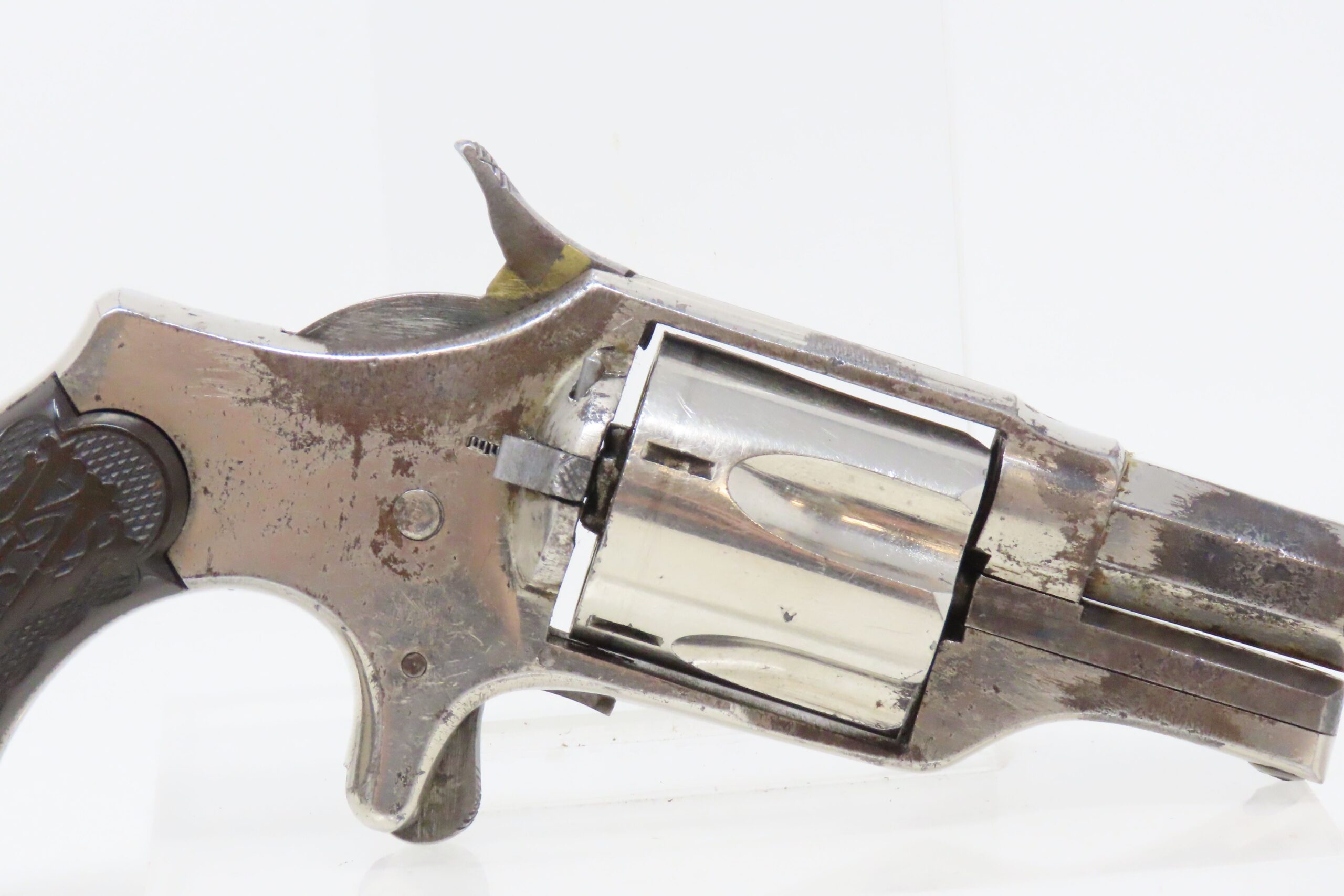 Shattuck Unique Model Revolver with Martyred Presidents Grips 9.15 C ...
