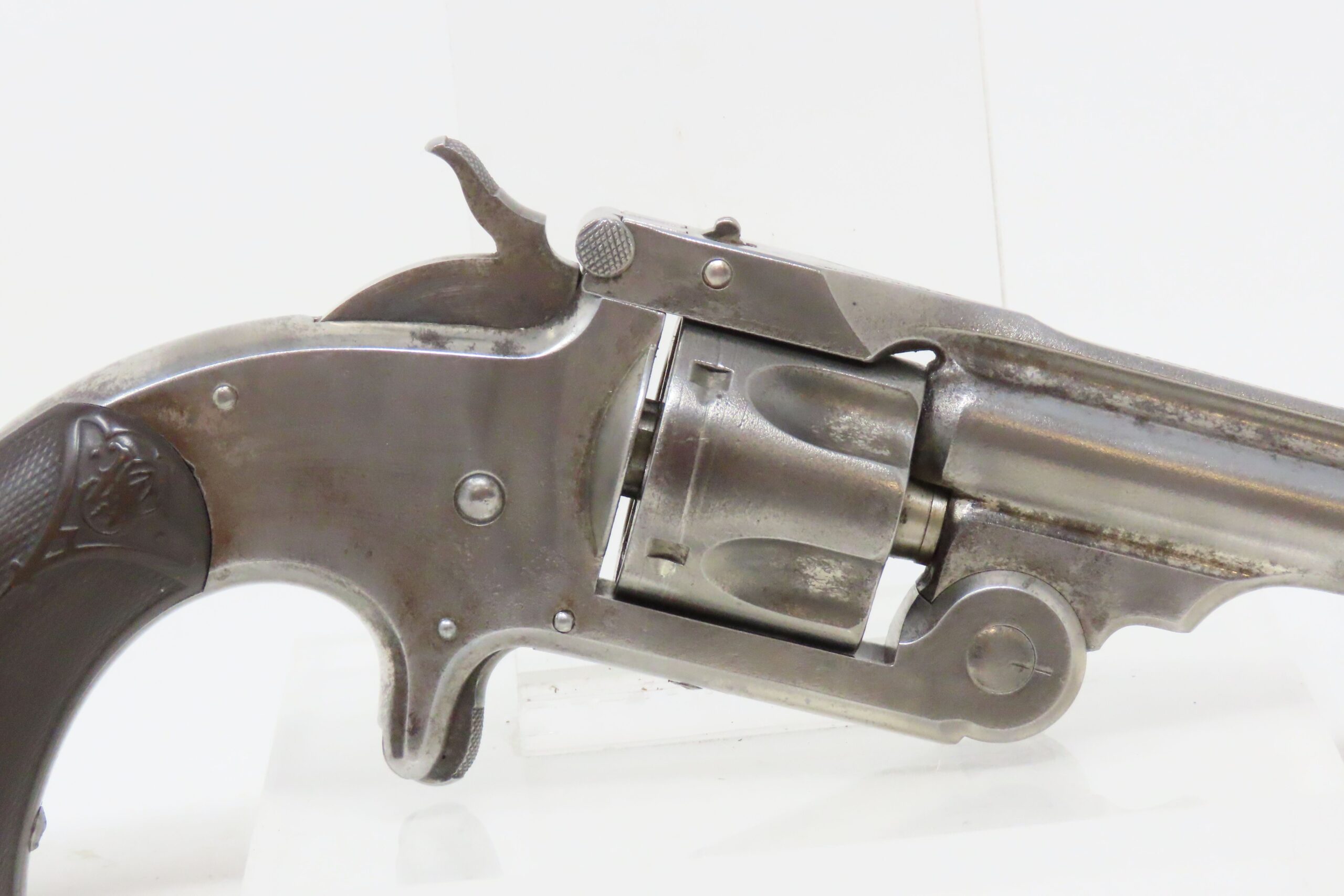 Smith & Wesson Model 1.5 2nd Issue Spur Trigger Revolver 9.19 C ...