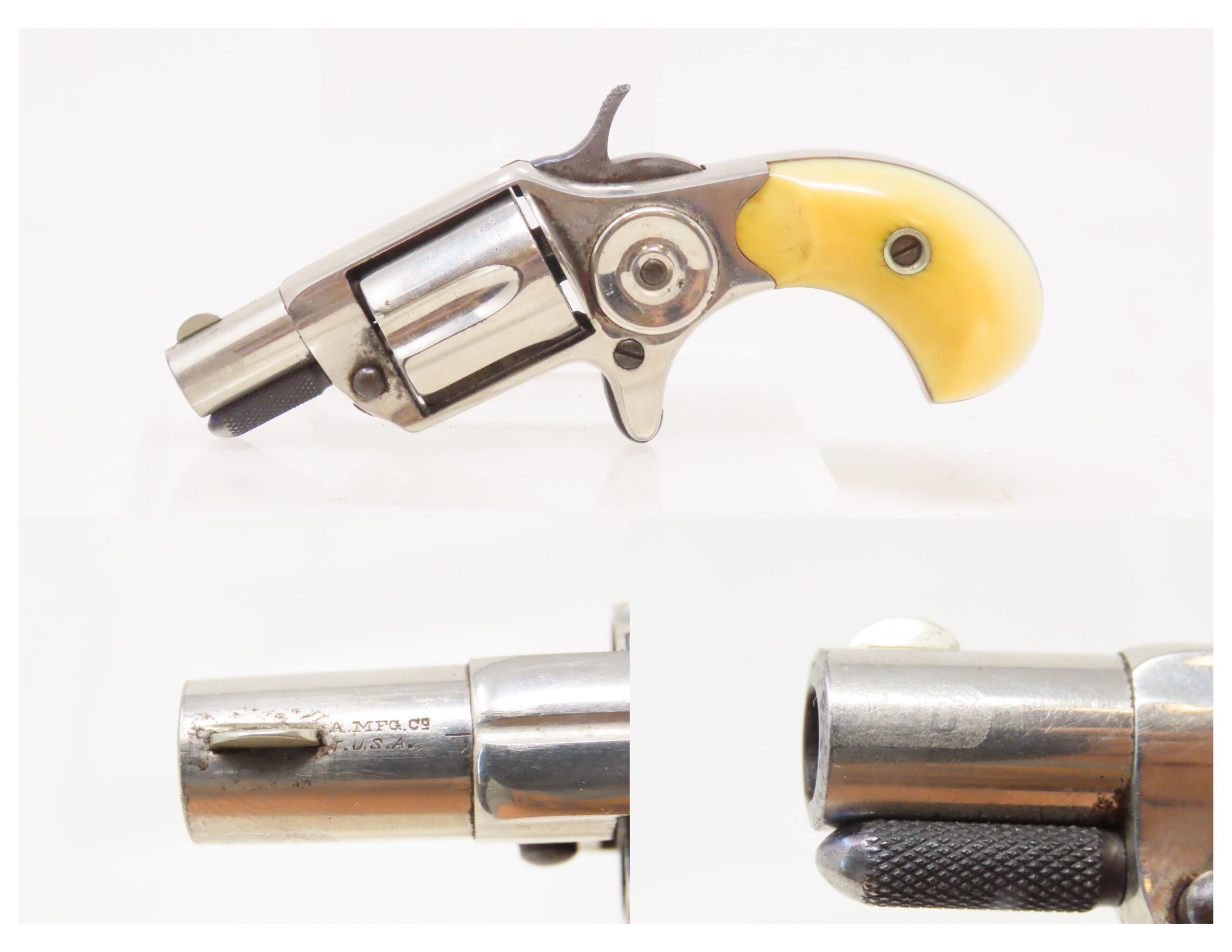 Snub Nose Colt New Line 30 Revolver 10.10 C&RAntique001 | Ancestry Guns