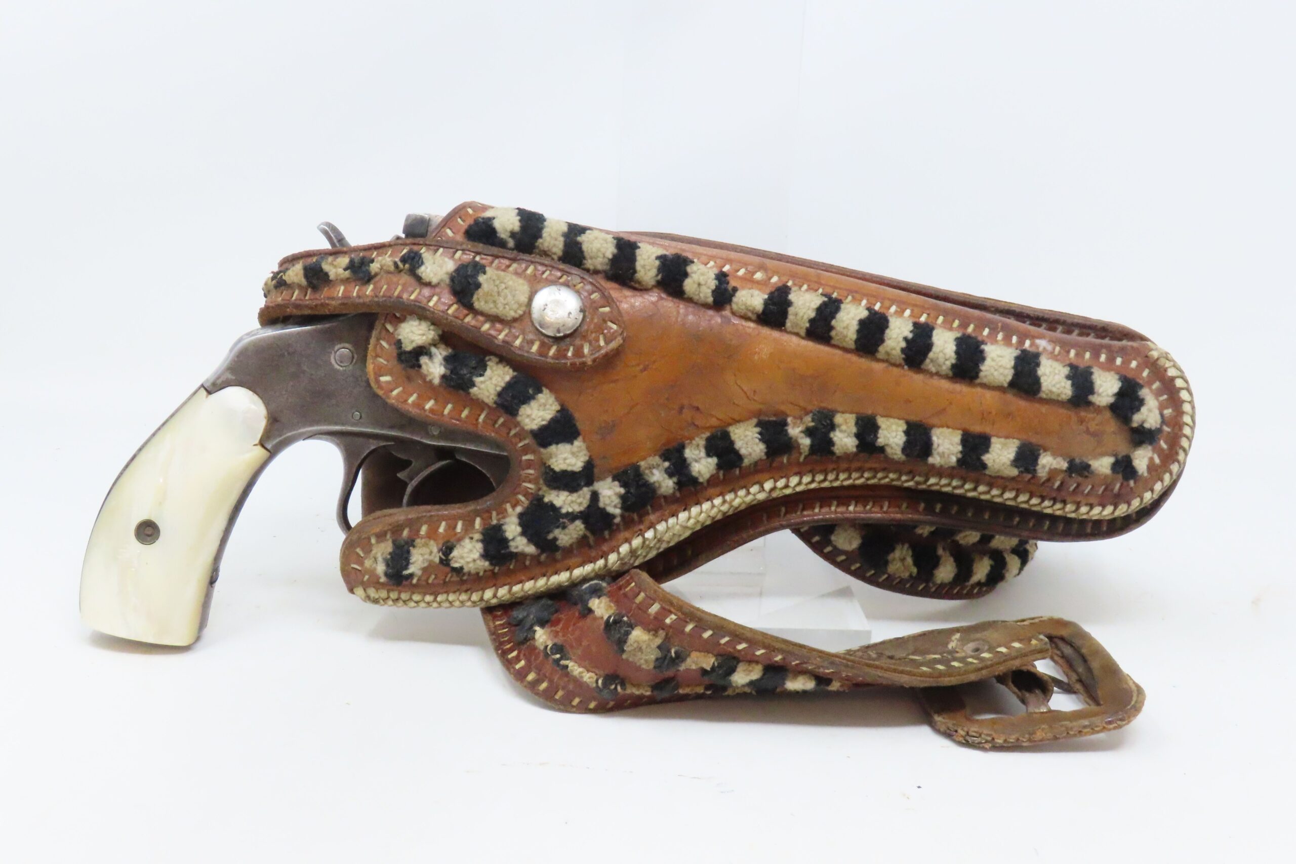 Spanish Top Break Revolver 10.12 C&RAntique003 | Ancestry Guns