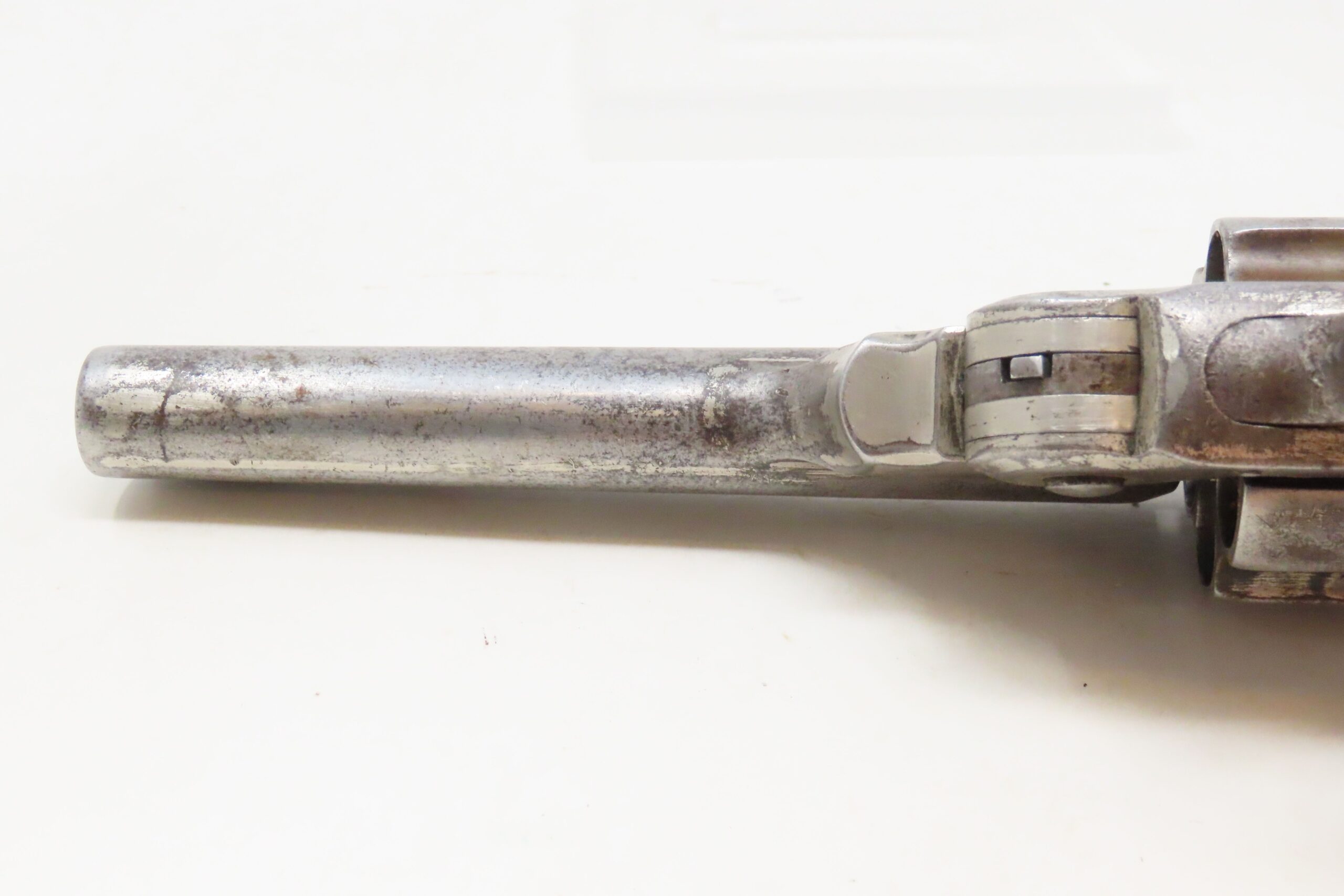 Spanish Top Break Revolver 10.12 C&RAntique016 | Ancestry Guns