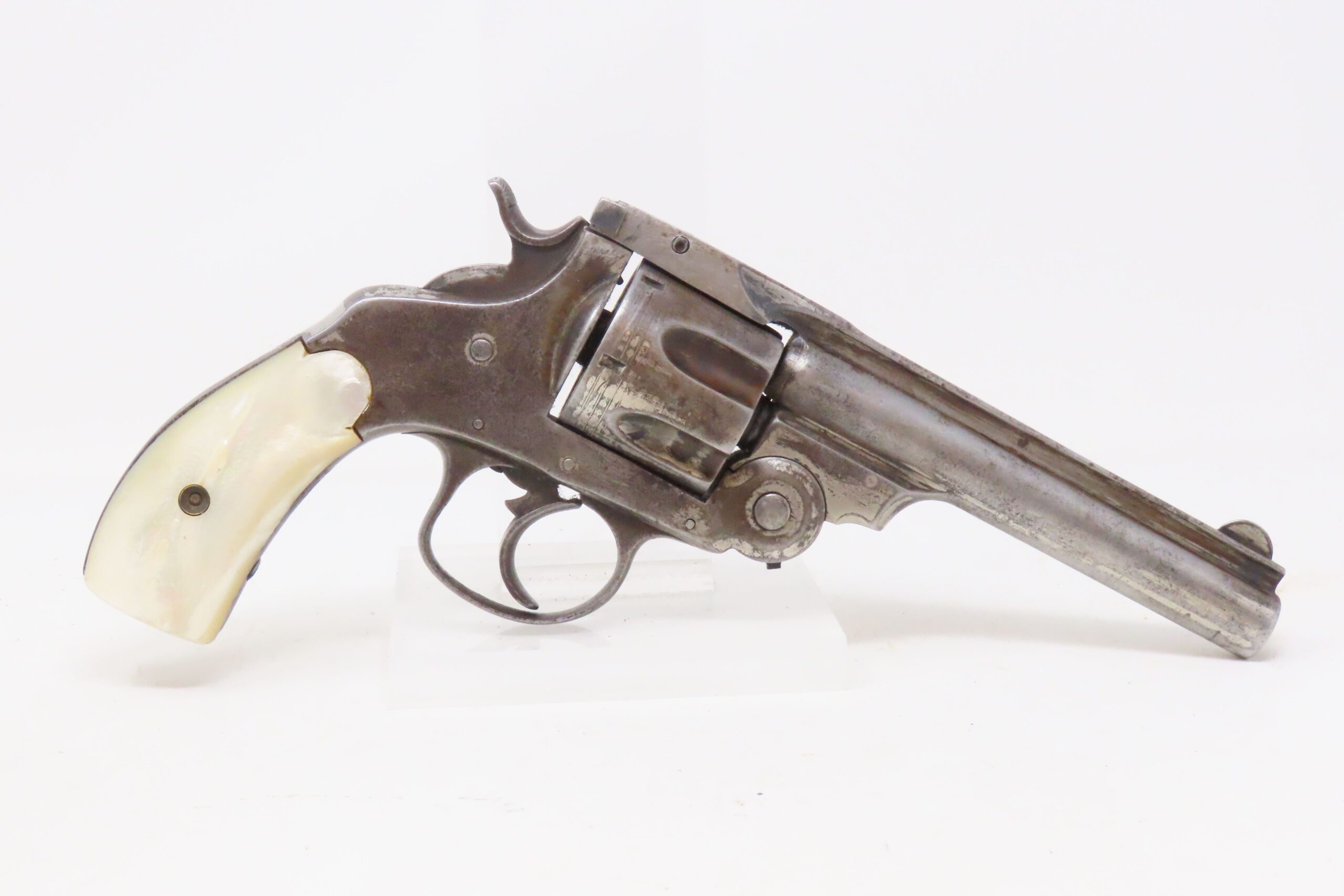 Spanish Top Break Revolver 10.12 C&RAntique018 | Ancestry Guns