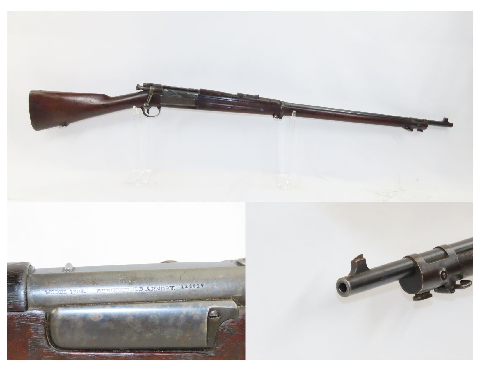 U.S. Springfield Model 1898 Rifle 6.8 C&RAntique001 | Ancestry Guns