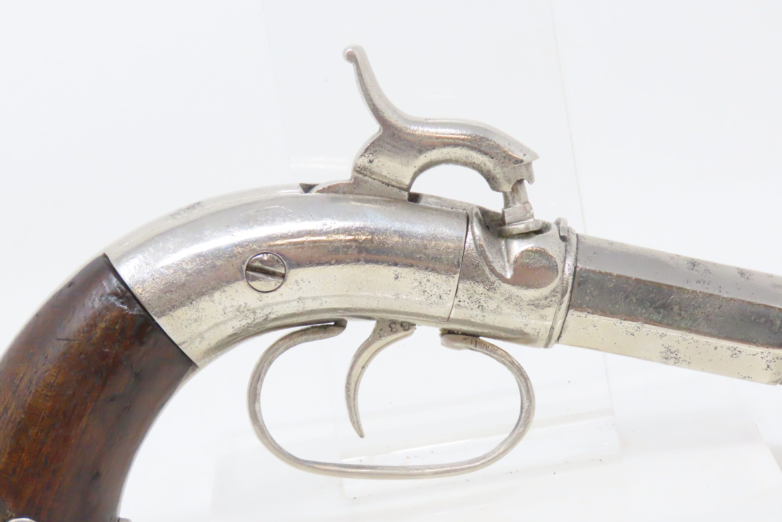 Allen & Thurber Center Hammer pistol 8.25 C&RAntique020 | Ancestry Guns