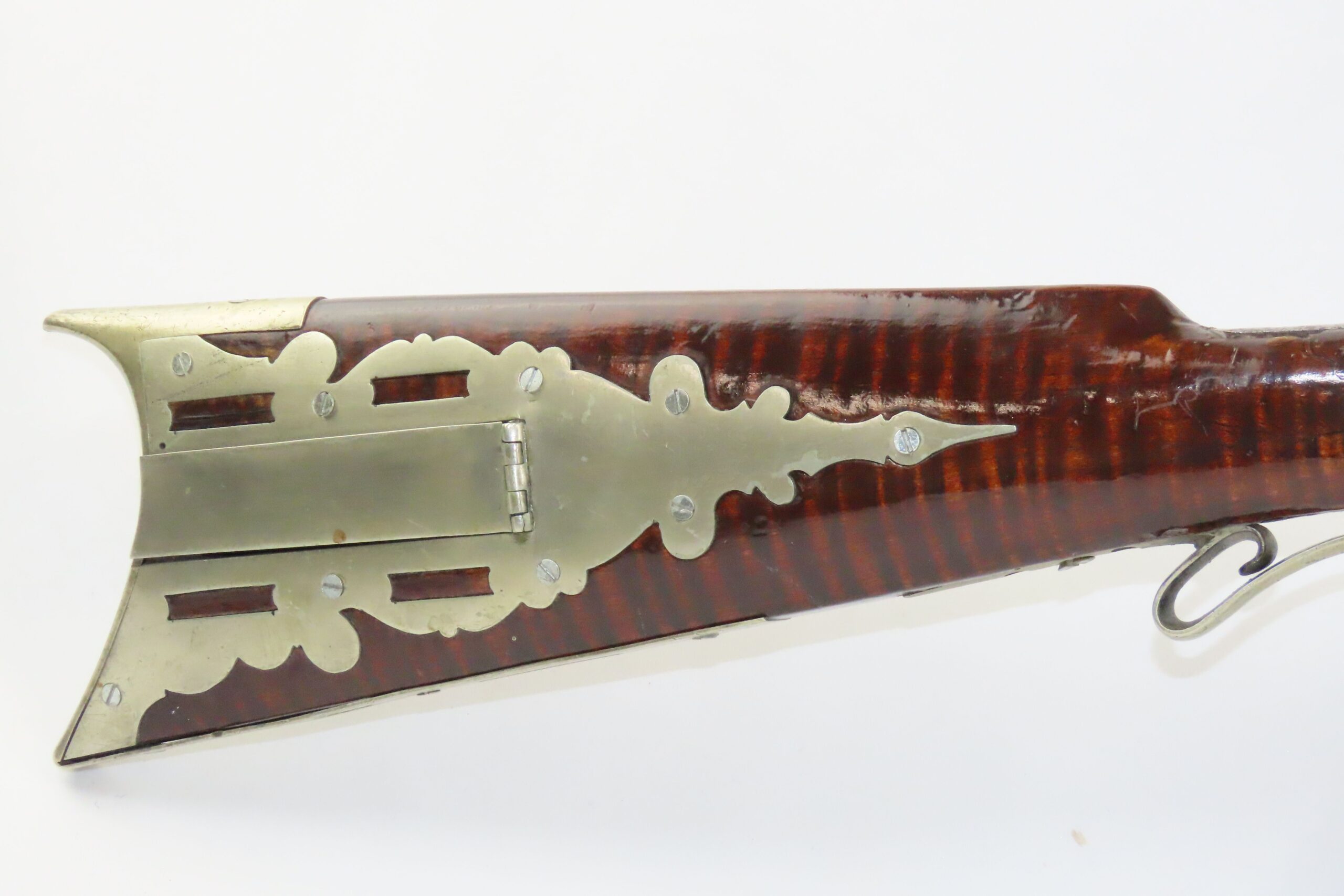 Back Action Lock Percussion Half Stock American Long Rifle 1.9 C ...