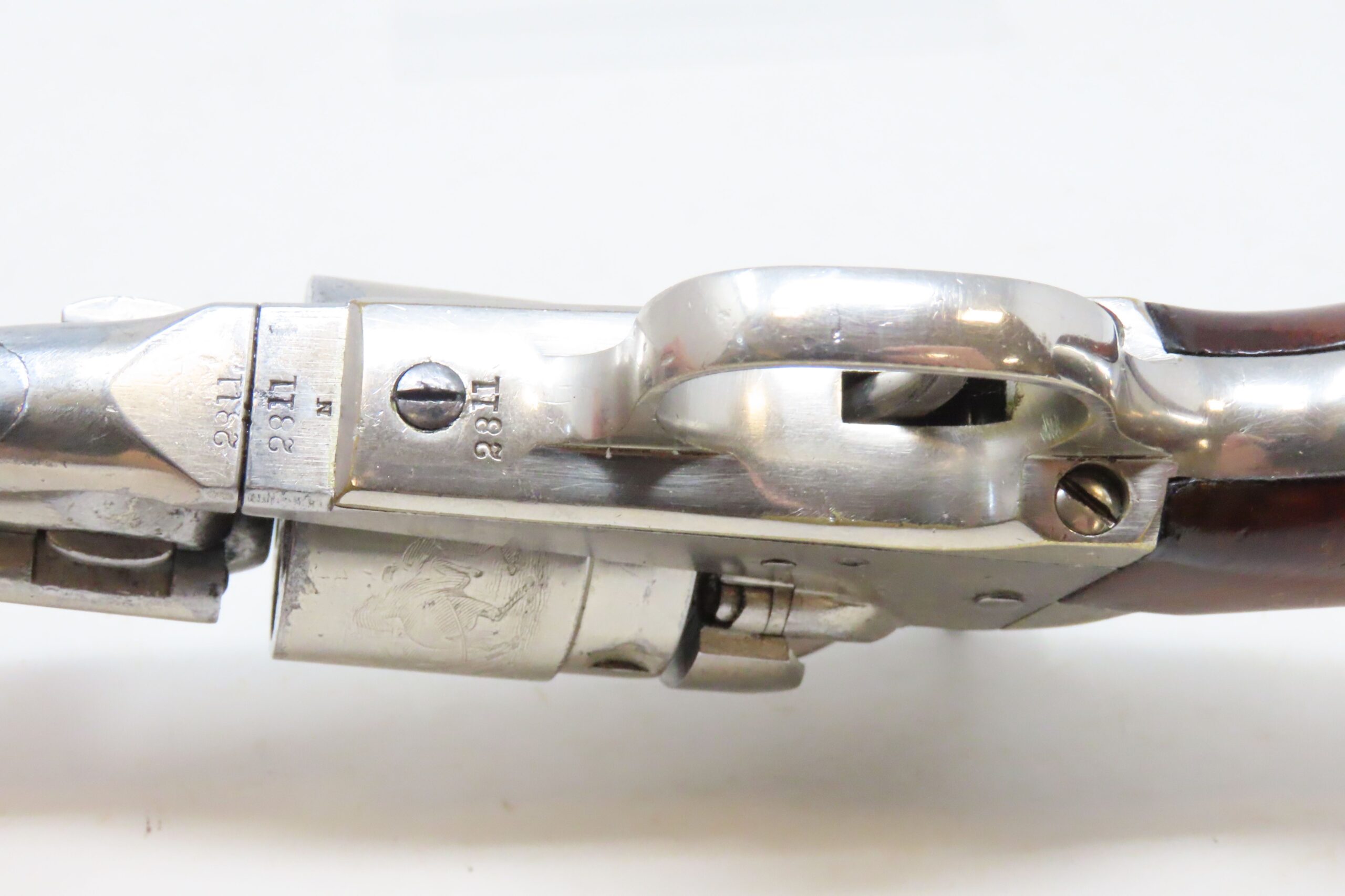 Colt Round Barrel Pocket Navy Conversion Revolver 10.12 C&RAntique020 ...