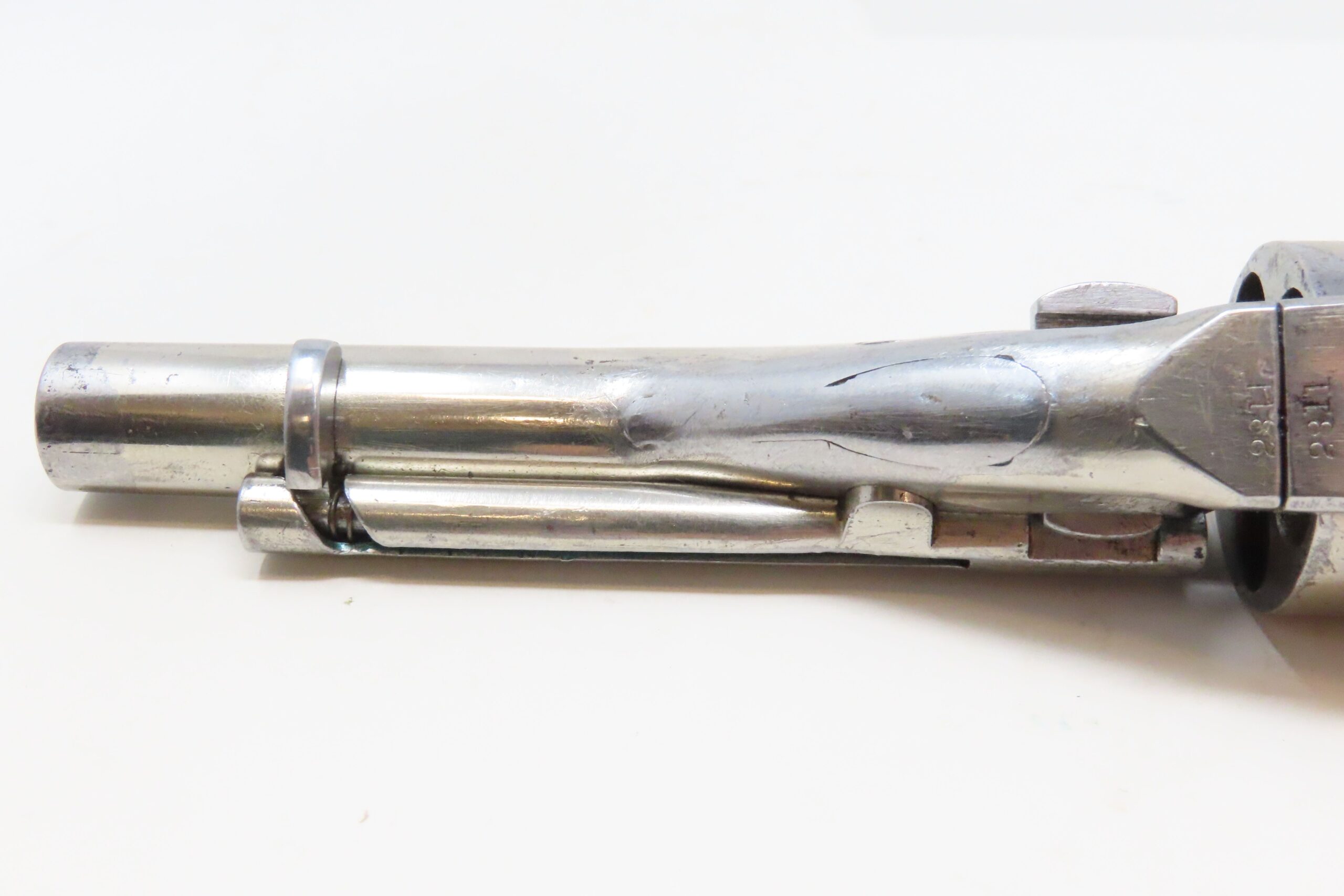 Colt Round Barrel Pocket Navy Conversion Revolver 10.12 C&RAntique021 ...