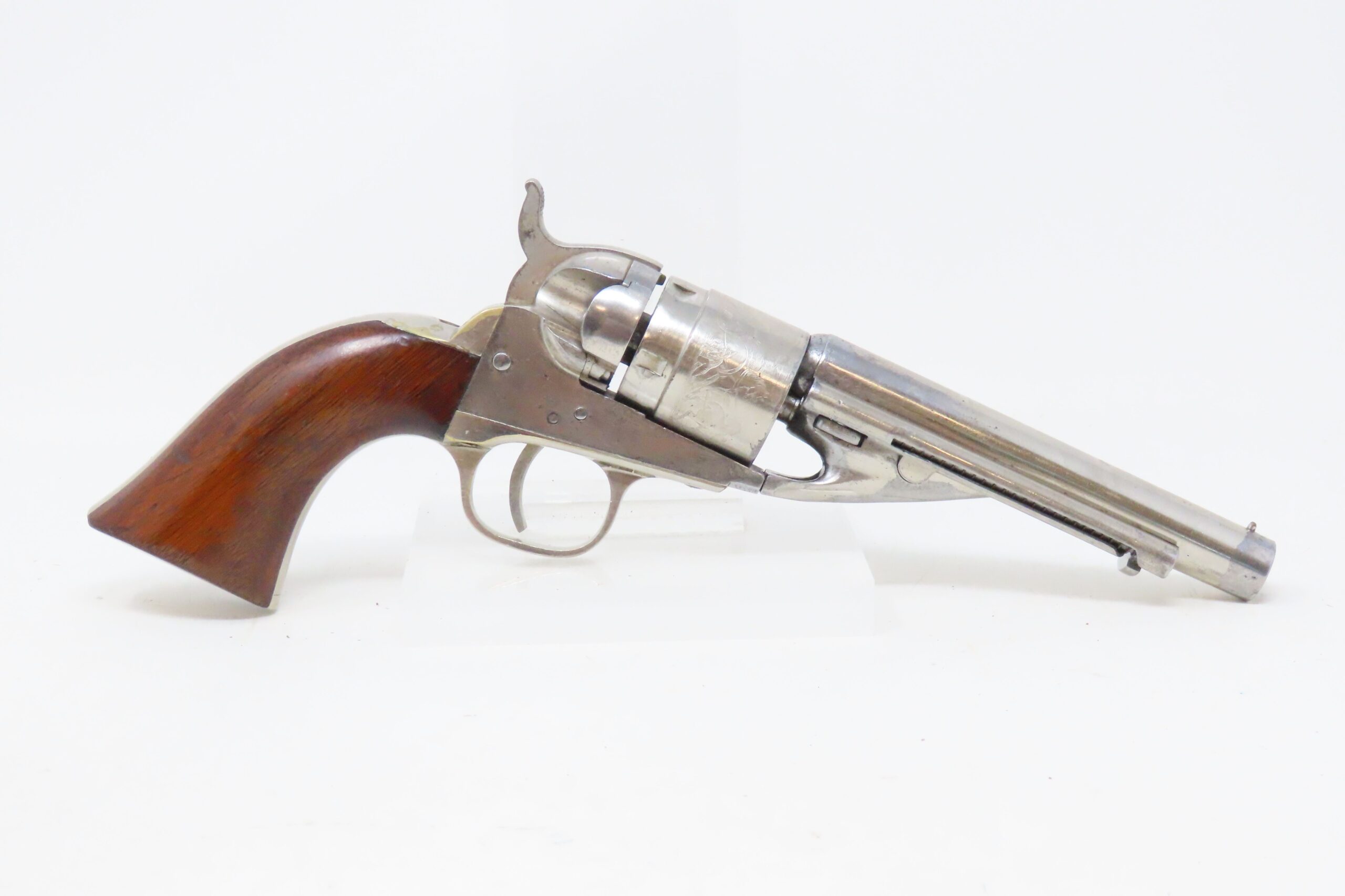 Colt Round Barrel Pocket Navy Conversion Revolver 10.12 C&RAntique023 ...