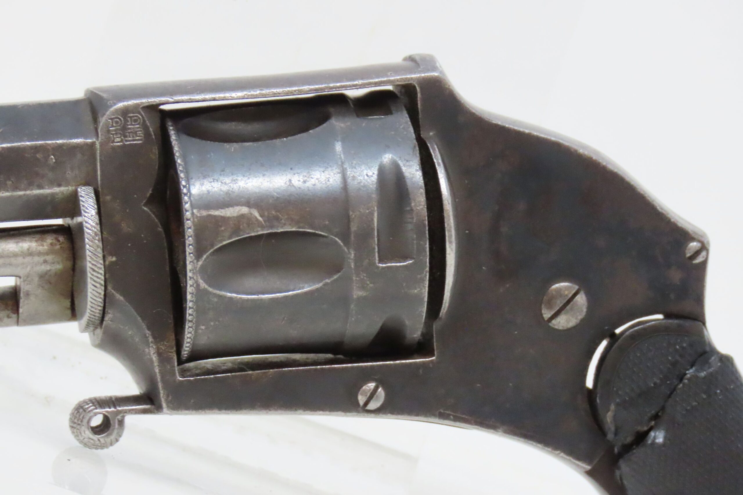 Liege Proofed Folding Trigger Hammerless Double Action Revolver 5.5 C ...