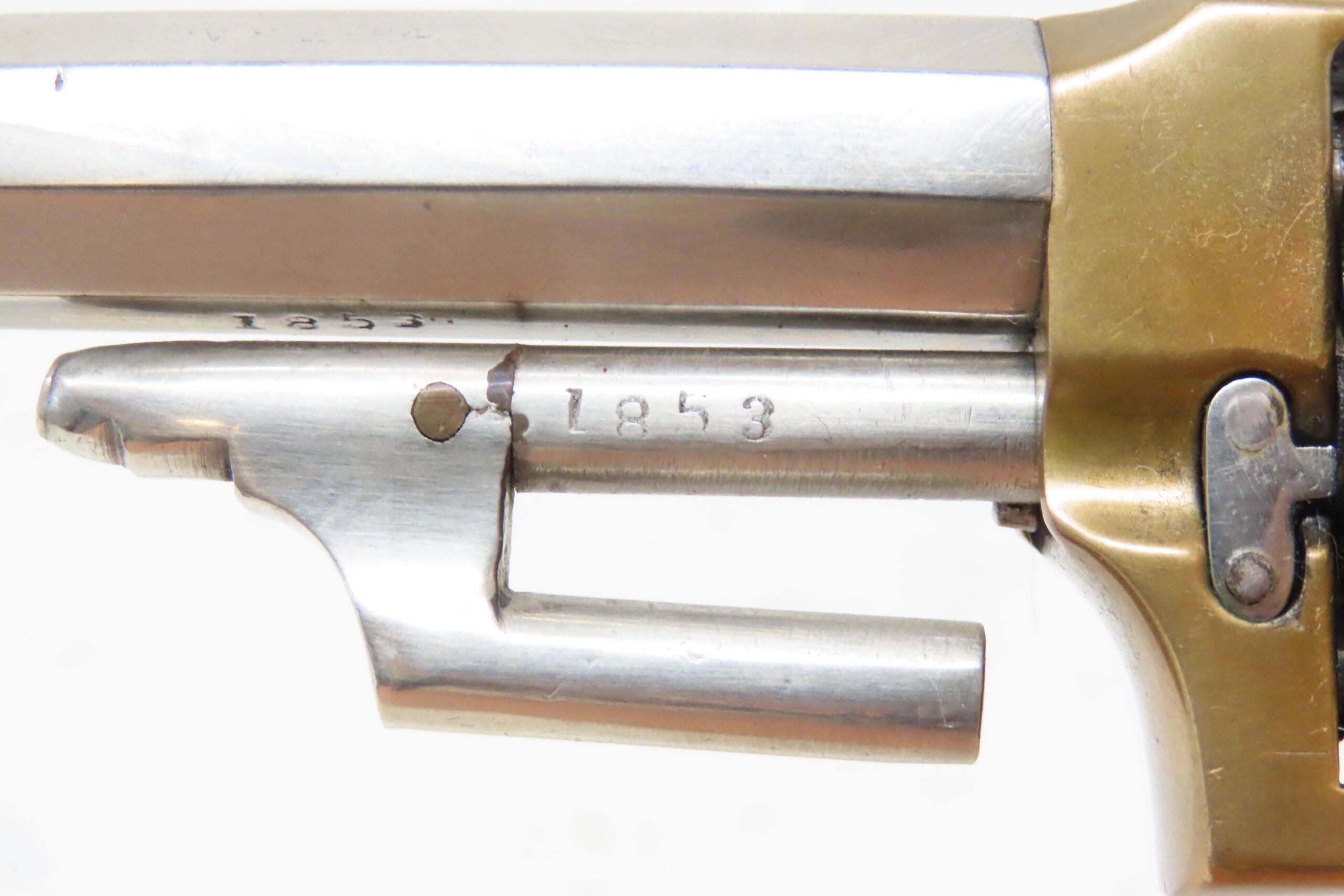 Lucius W. Pond Separate Chambers Pocket Revolver 9.12 C&RAntique008 ...