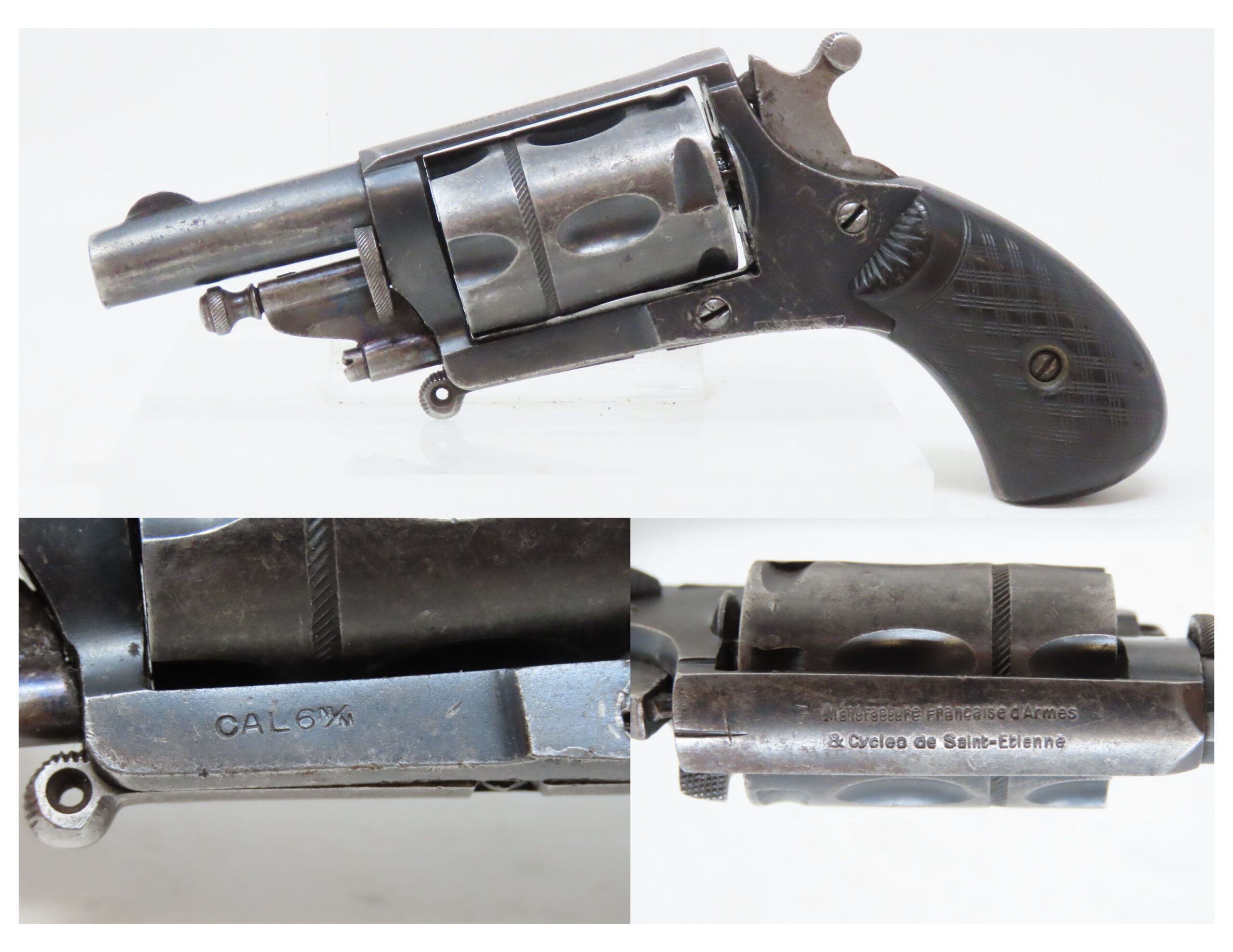 Manufacture d’Armes & Cycle de Sainter Etienne Velo Dog Revolver 8.25 C ...