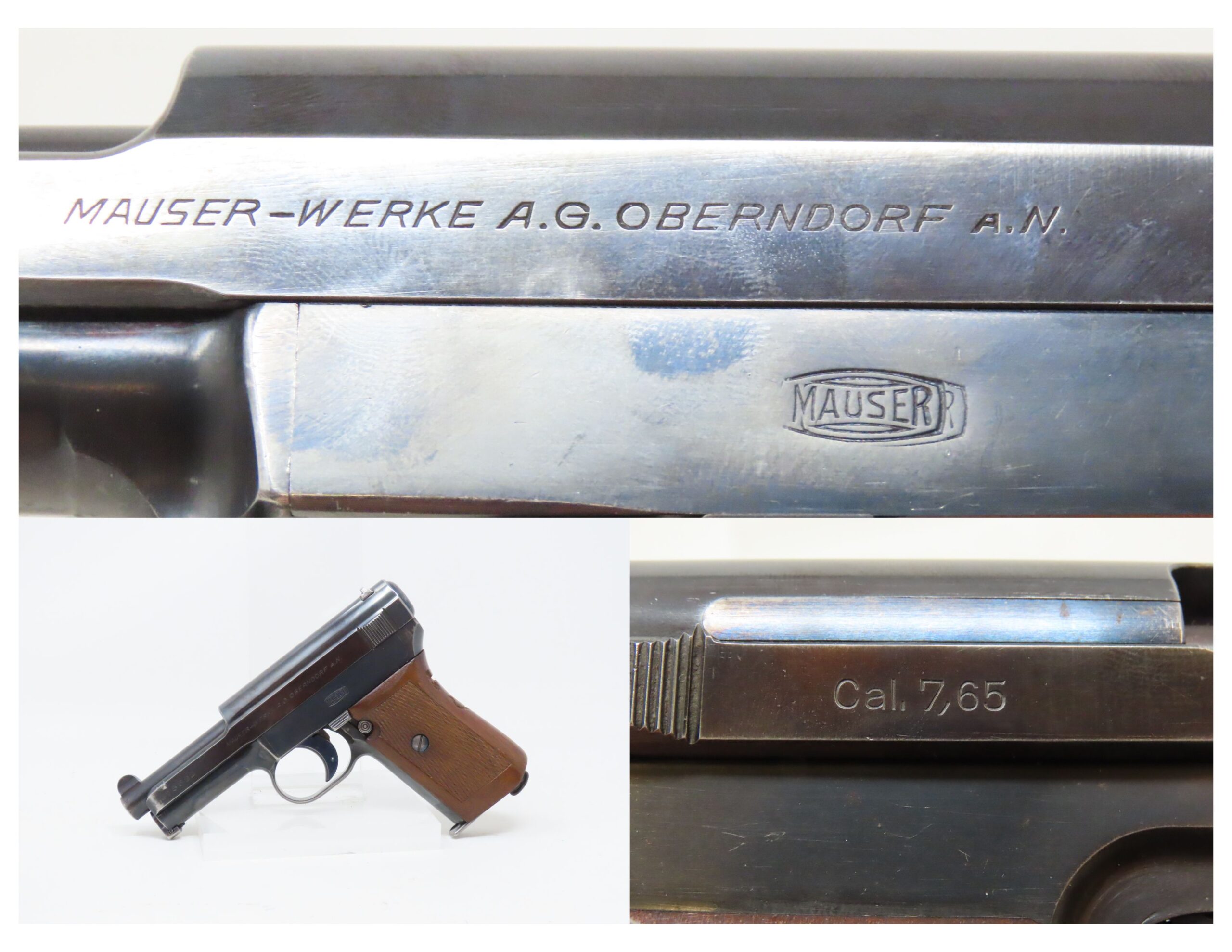 Mauser Model 1934 Pistol 8.23 C&RAntique001 | Ancestry Guns