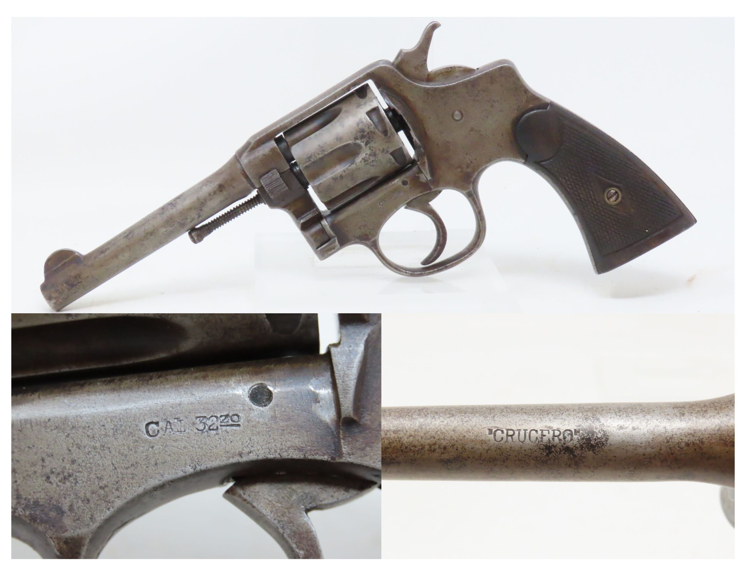 Spanish Crucero Copy of a Smith & Wesson Revolver 9.6 C&RAntique001 ...
