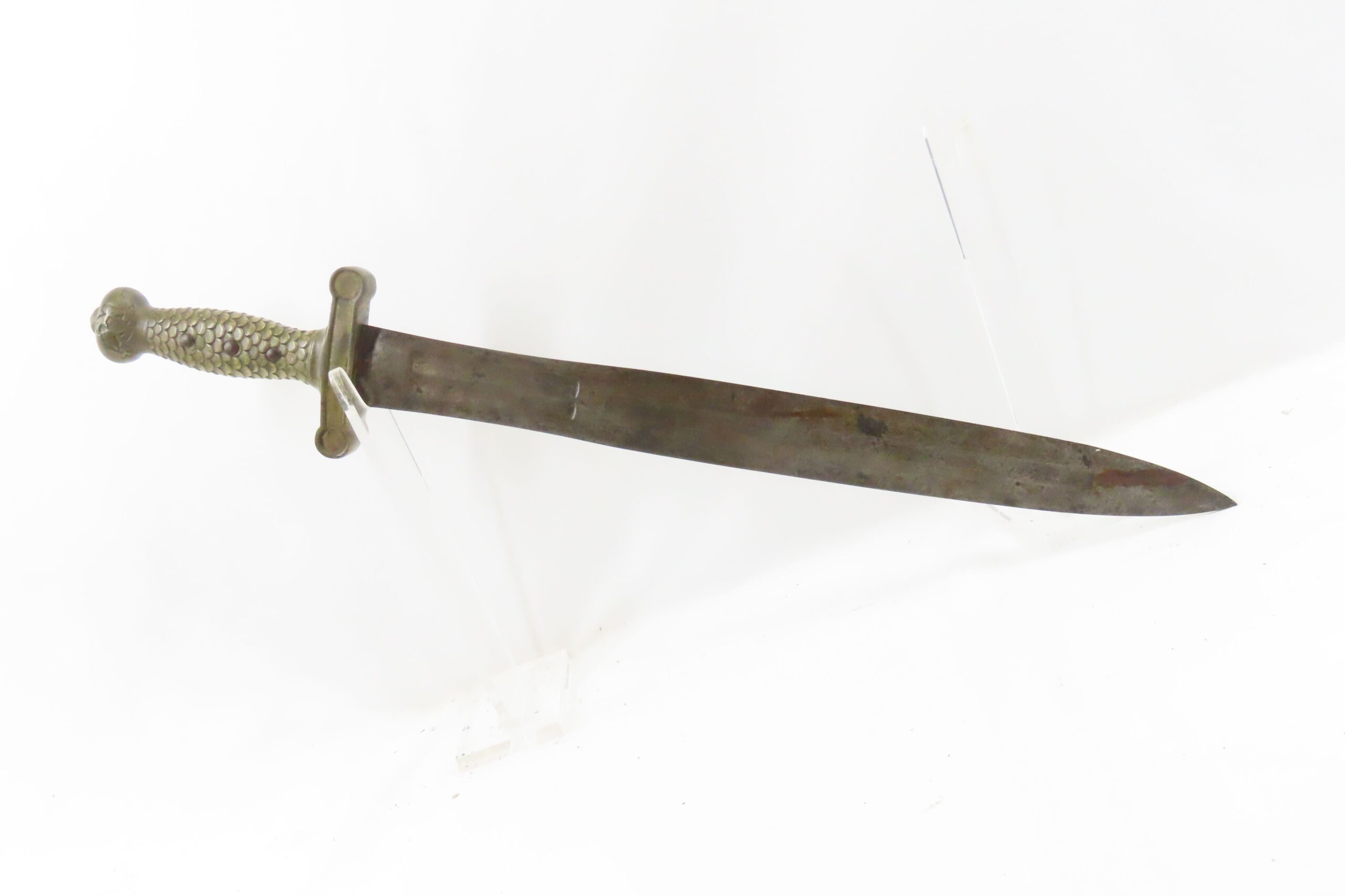 U.S. Military Pattern Short Sword with Brass Hilt 12.14 C&RAntique002 ...