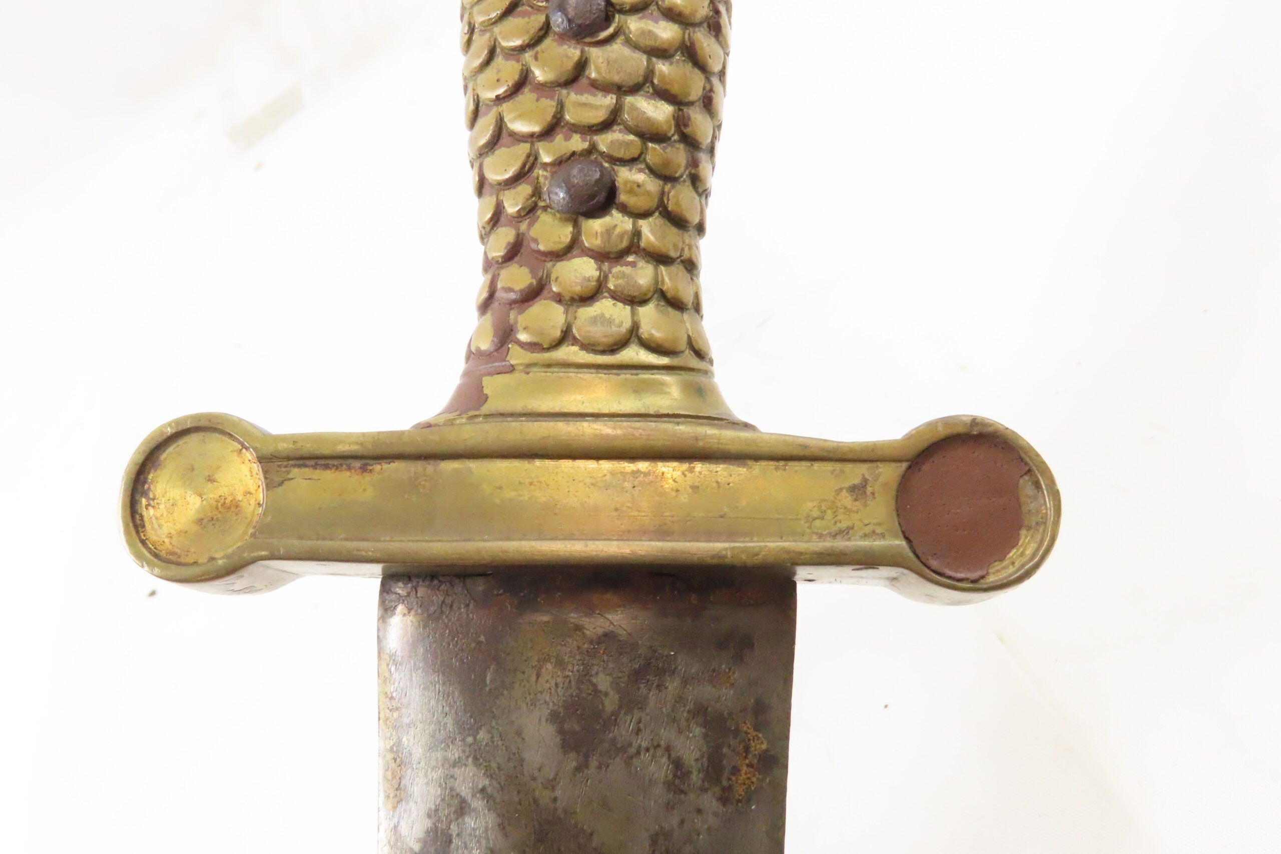 U.S. Military Pattern Short Sword with Brass Hilt 12.14 C&RAntique008 ...
