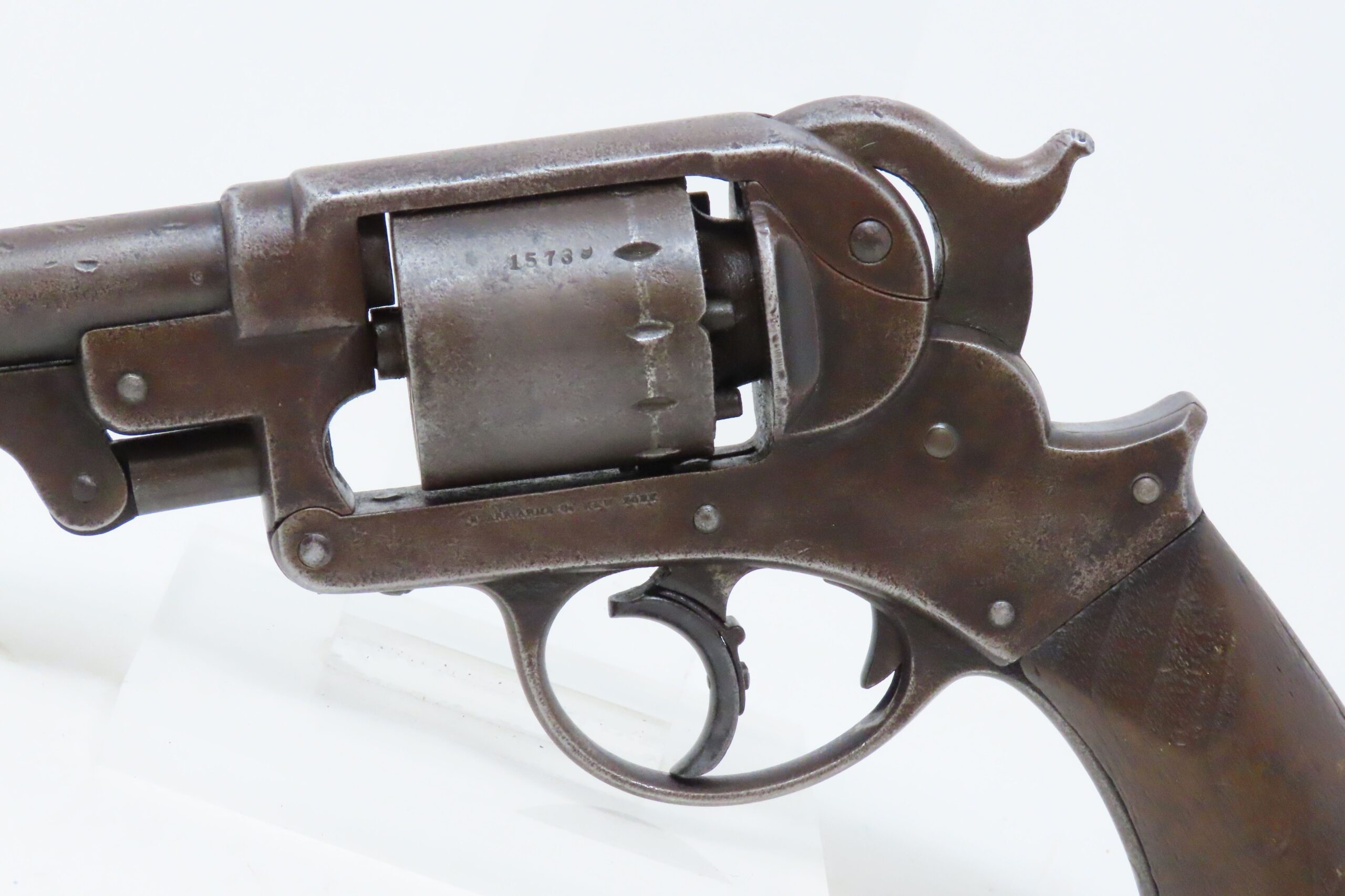 U.S. Starr Arms Co. Model 1858 Army Revolver 9.28 C&RAntique004 ...