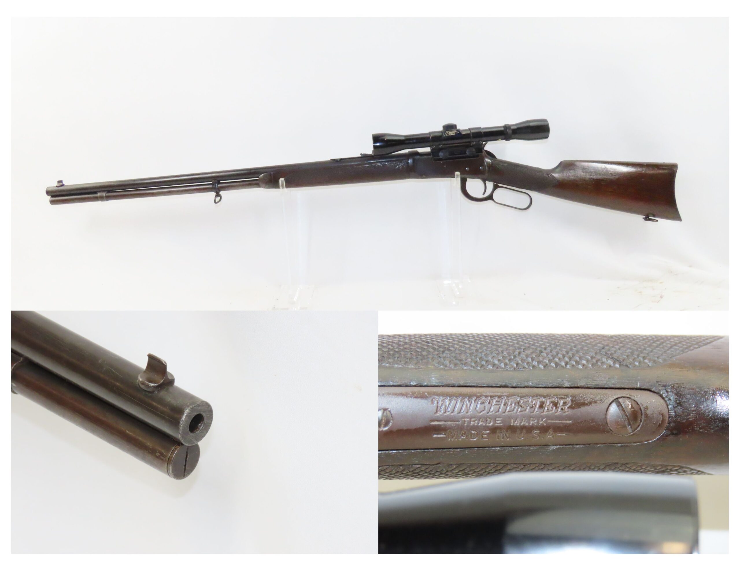 Winchester Model 1894 Rifle with Scope 11.8 C&RAntique001 | Ancestry Guns