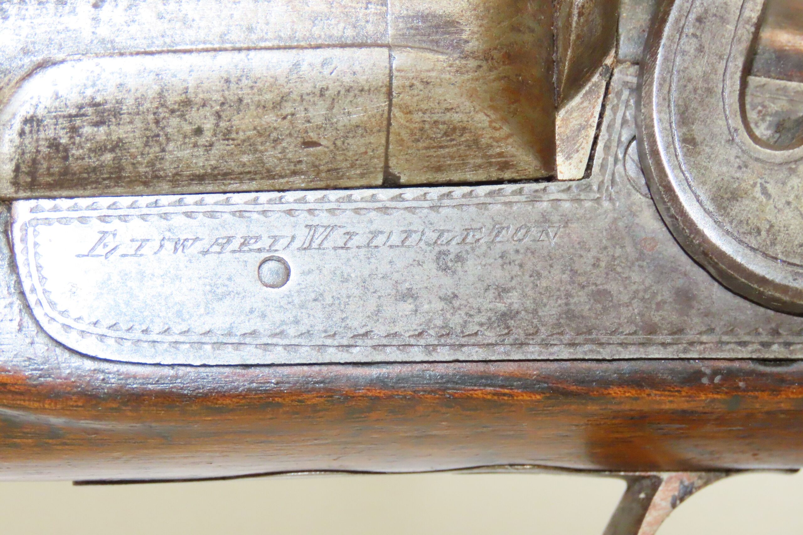 British Edward Middleton Double barrel Shotgun 1.31 C&RAntique006 ...