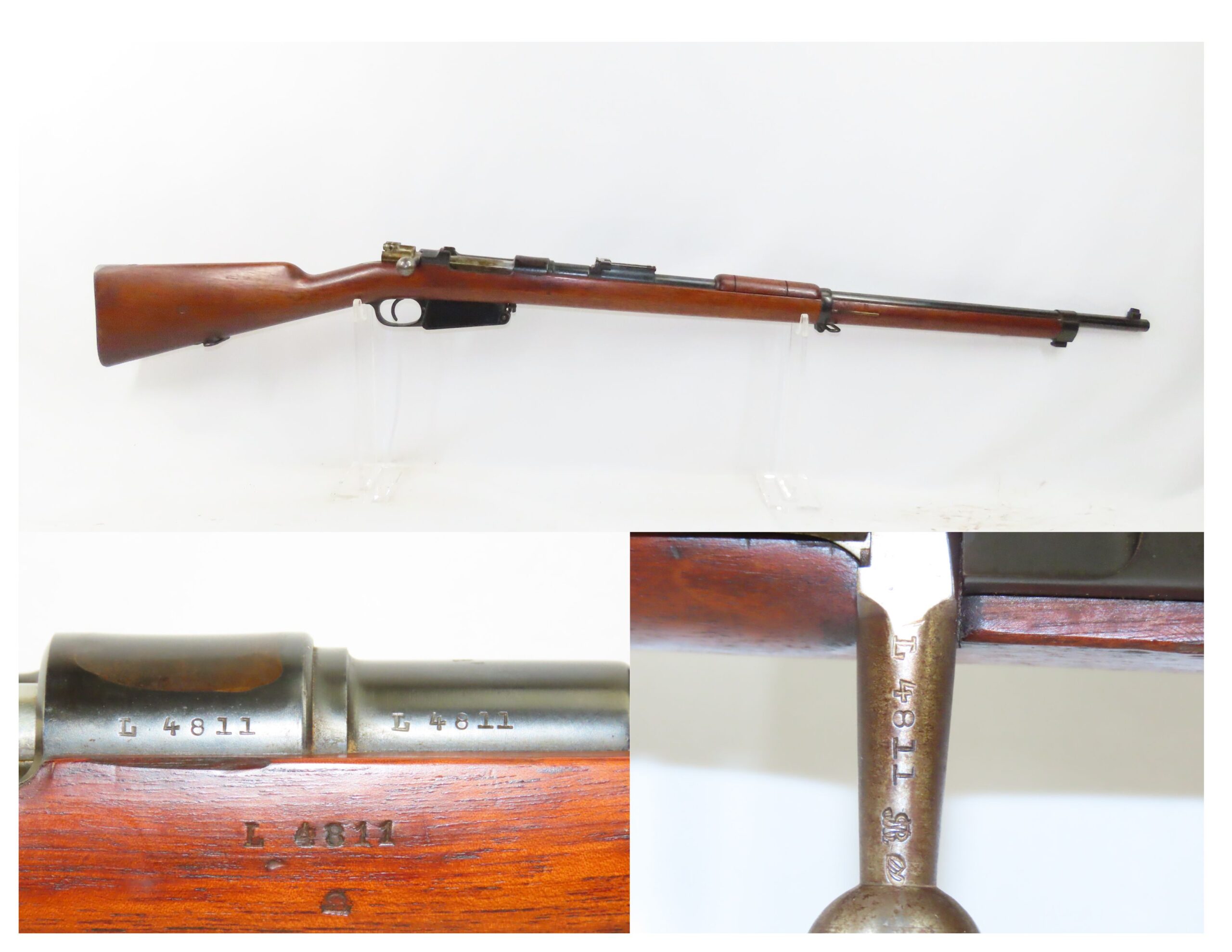Loewe Argentine Mauser Model 1891 Rifle 1.24 C&RAntique001 | Ancestry Guns