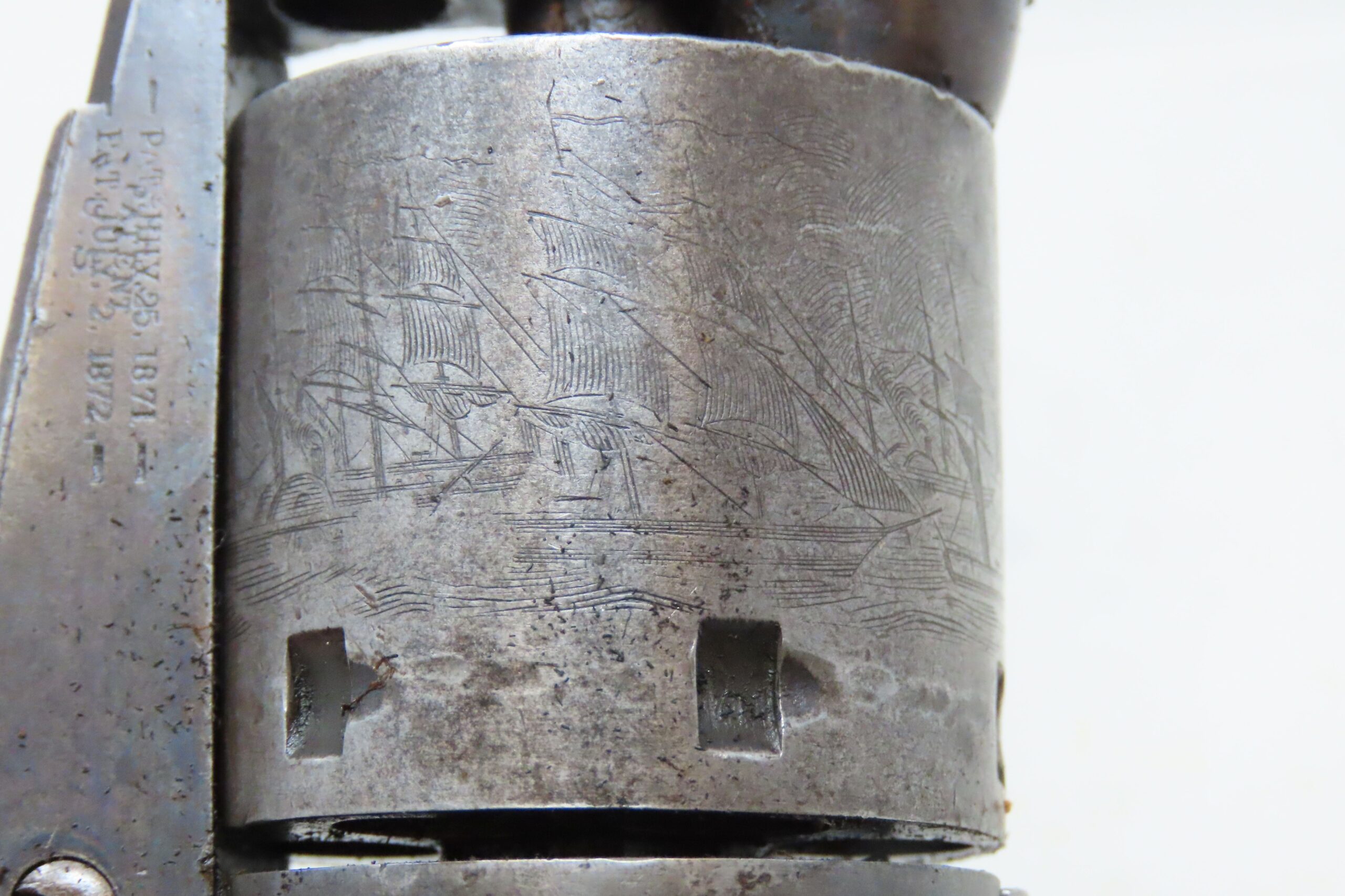 U.S. Navy Colt Model 1851 Navy Cartridge Conversion Revoler with ...