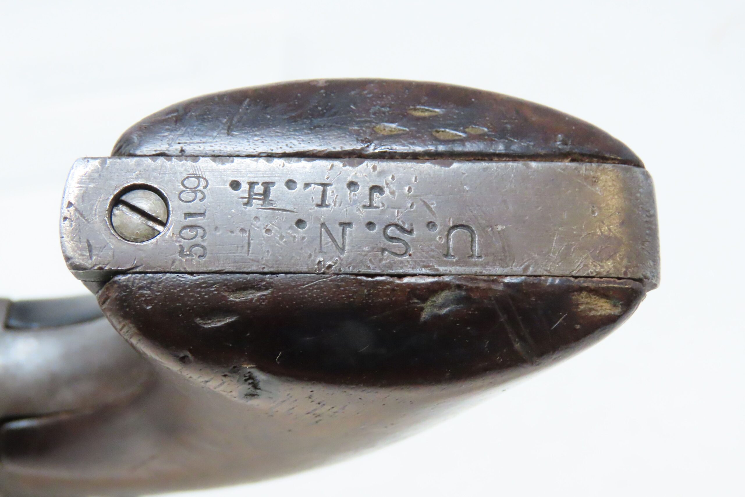 U.S. Navy Colt Model 1851 Navy Cartridge Conversion Revoler with ...