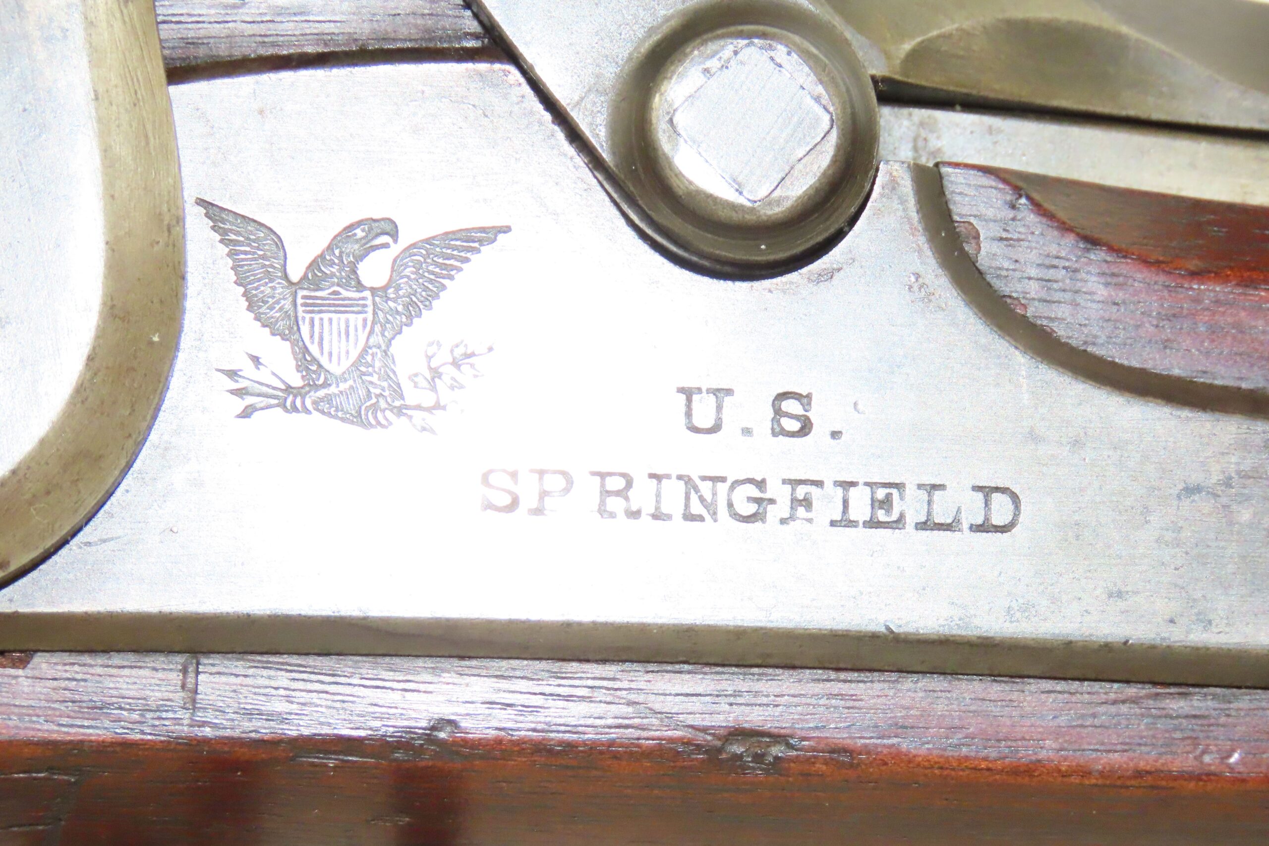 U.S. Springfield Armory Model 1870 Rifle with Bayonet 1.31 C ...
