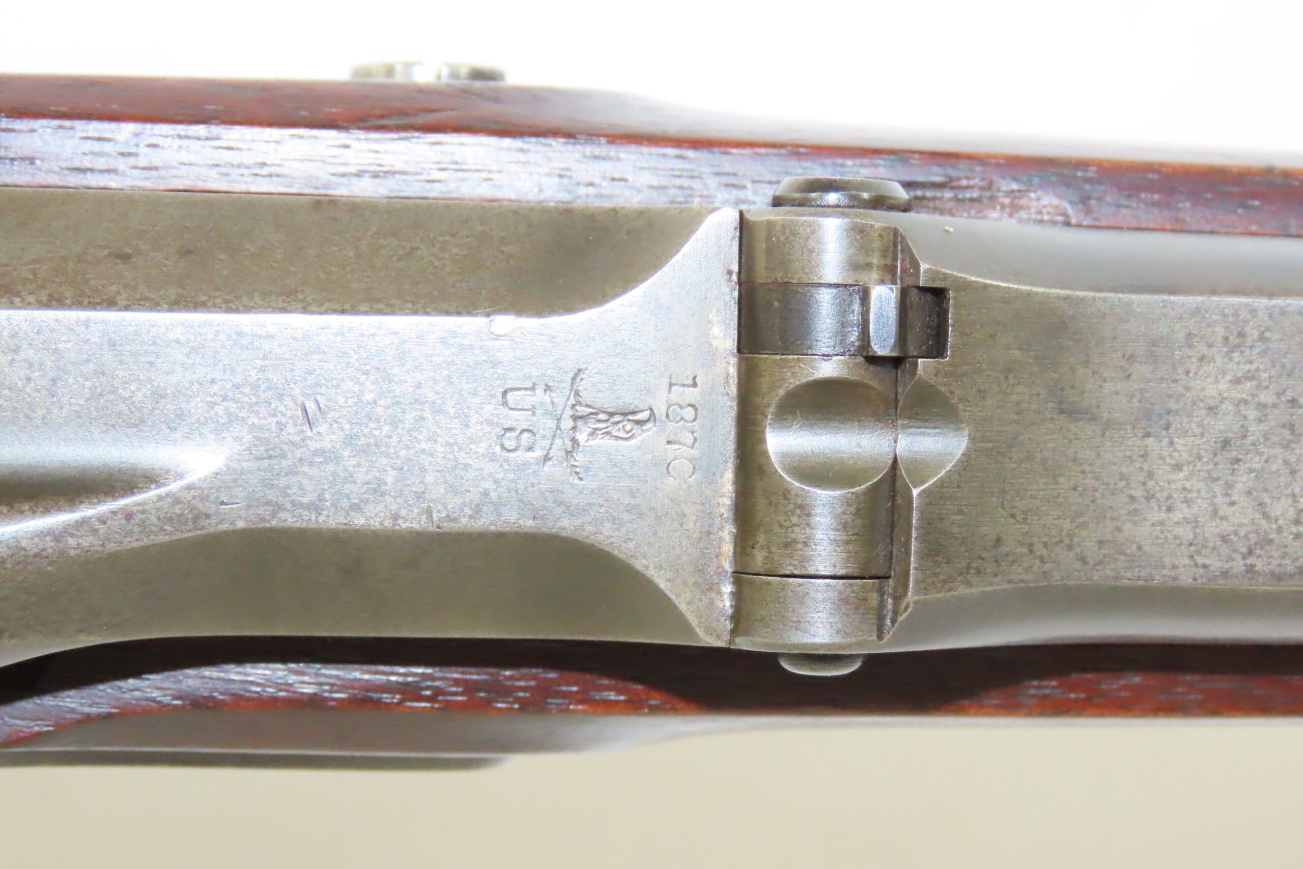 U.S. Springfield Armory Model 1870 Rifle with Bayonet 1.31 C ...