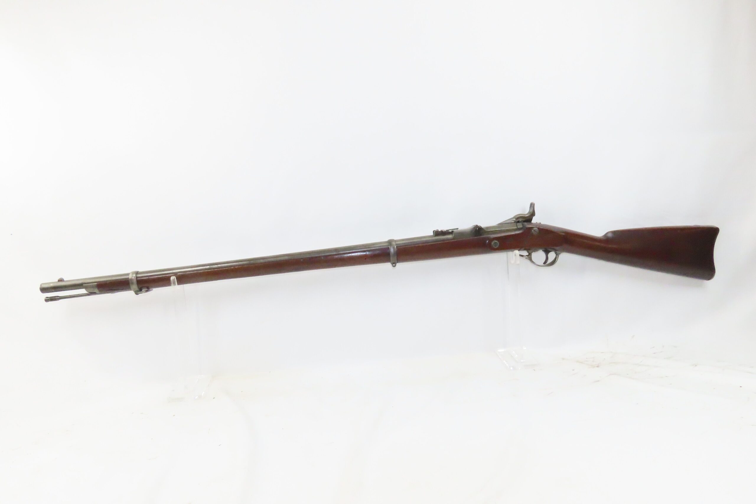 U.S. Springfield Armory Model 1870 Rifle with Bayonet 1.31 C ...