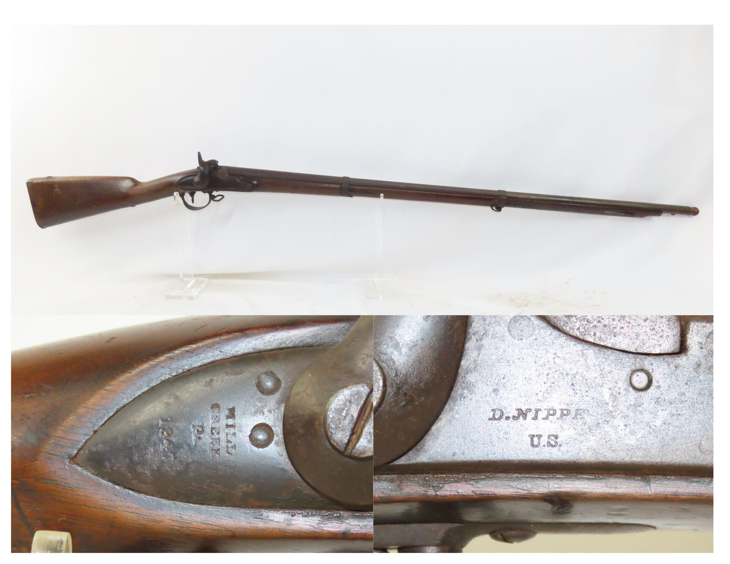 Bolster Conversion D. Nippes Model 1840 Musket 2.7 C&RAntique001 ...