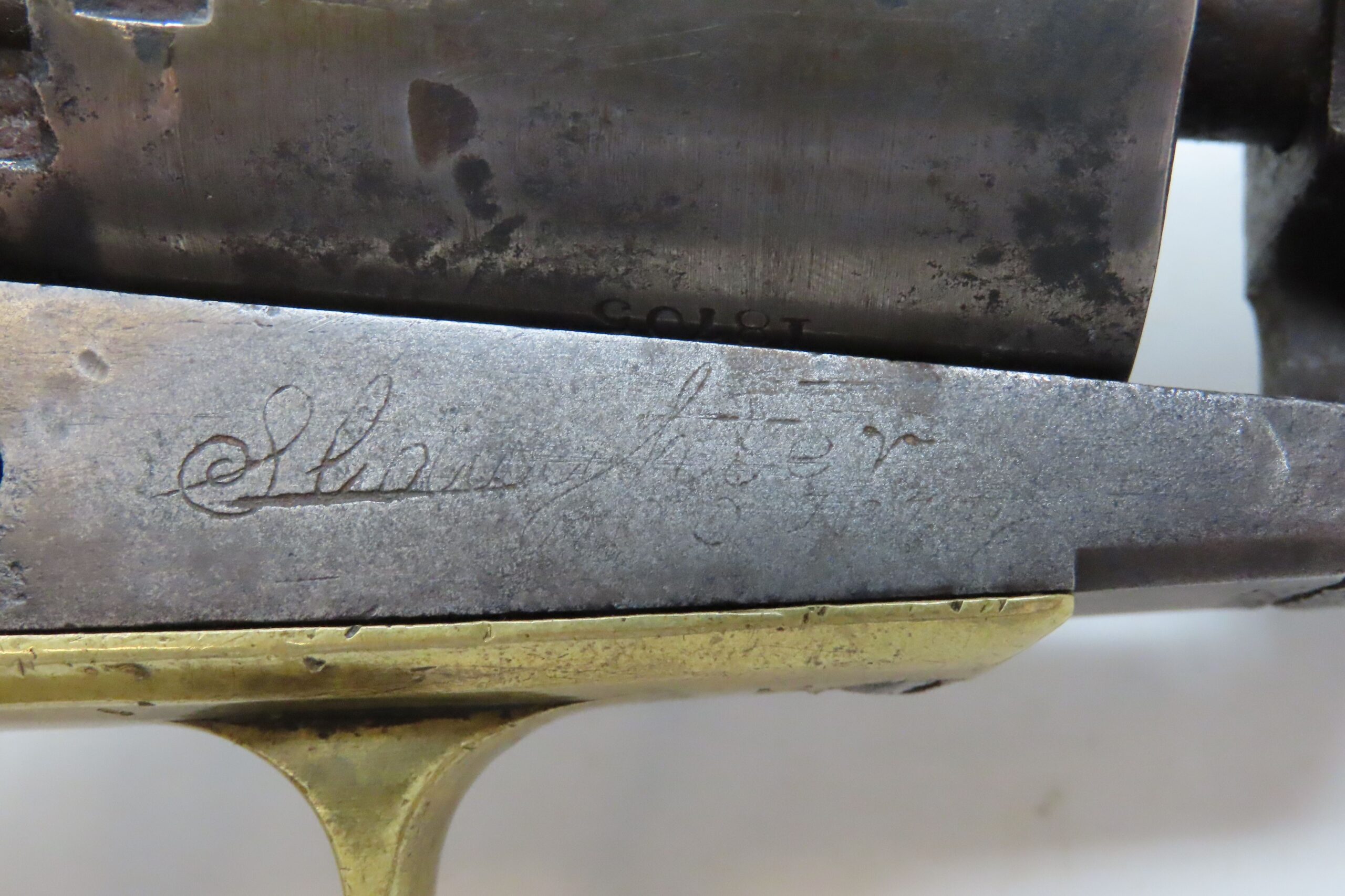 Colt Dragoon George Louis Neafus G.L. Ager Carey CSA KY 1st Cavalry ...